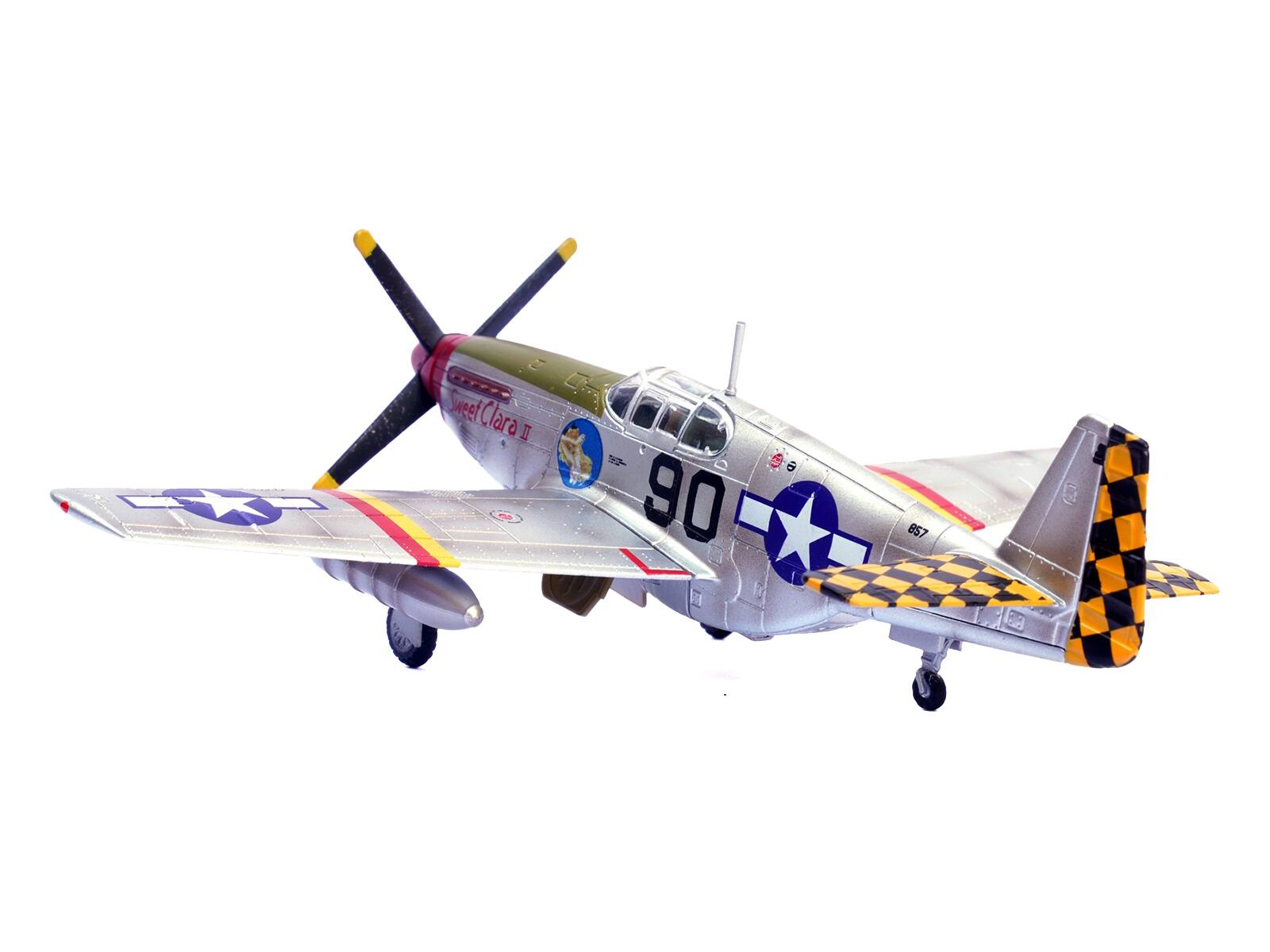 Legion North American P 51B Mustang 1/72 "Sweet Clara II" 319th Fighter Squadron 325th Fighter ...