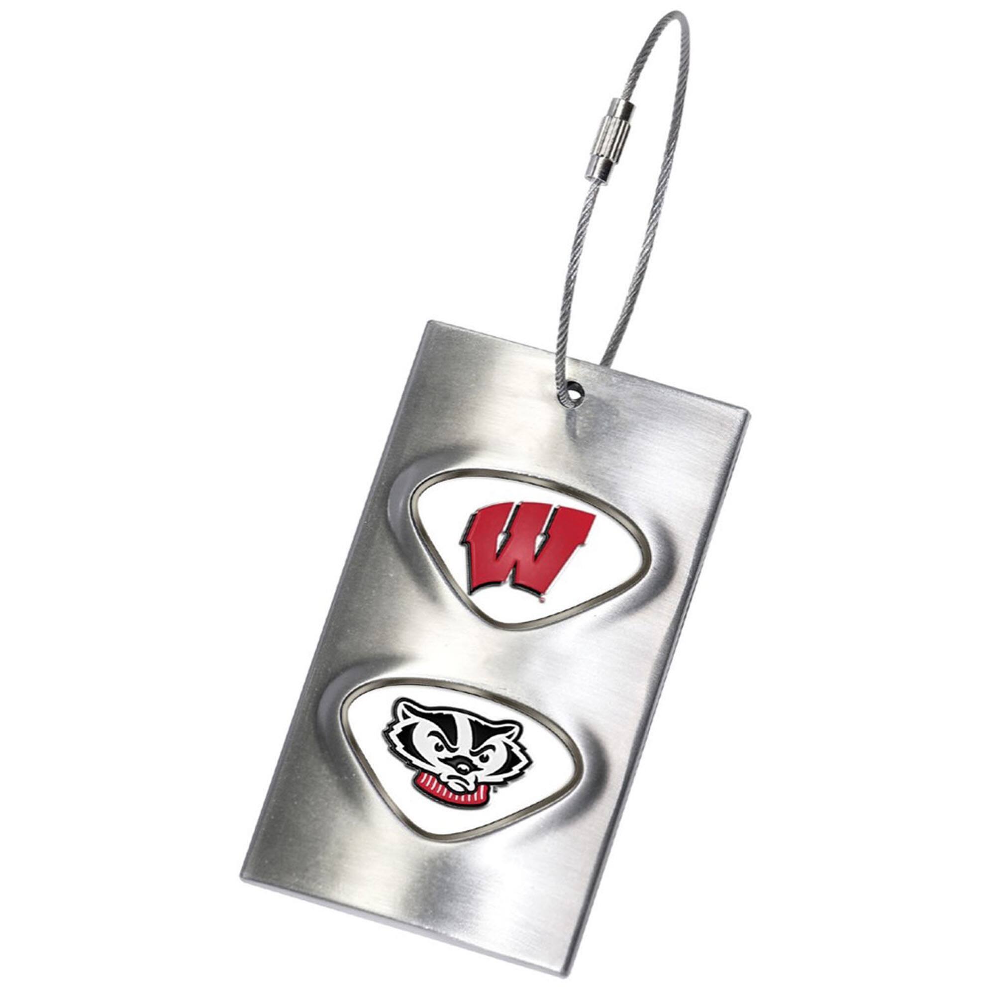 Jardine Wisconsin Badgers Bag Tag Silver 4487984 - Best Buy