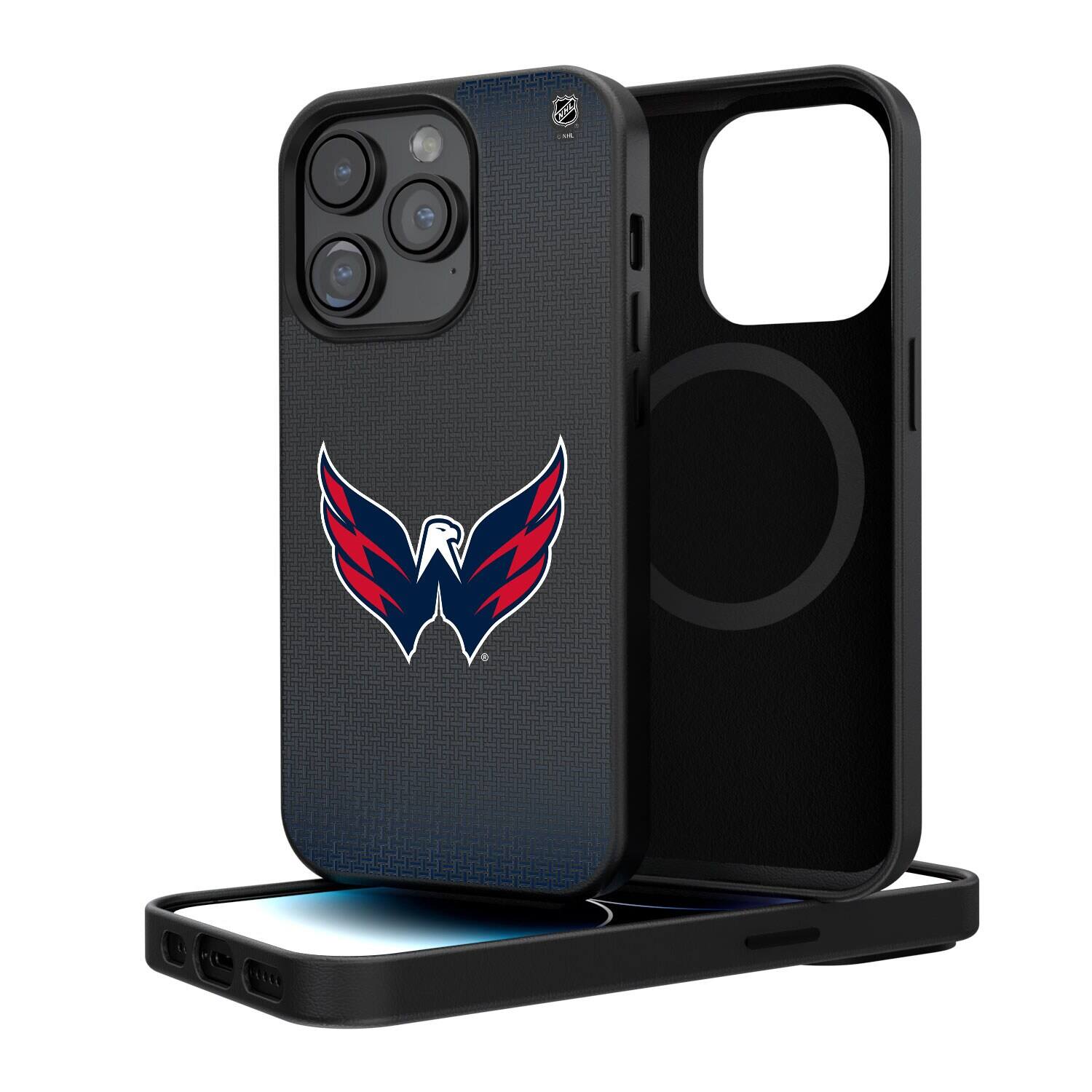 Keyscaper NHL Washington Capitals Linen Logo iPhone Magnetic Bump Case ...