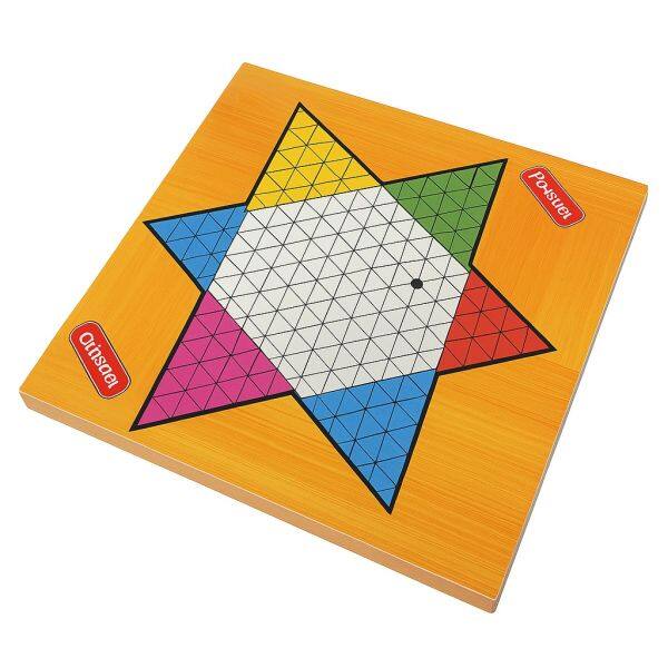LIVEVIE Carton Chinese Checkers Board Game, Classic Strategy Game ...