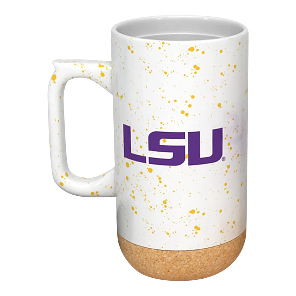 Indigo Falls LSU Tigers 18oz. Speckle Cork Mug Multicolor 201254039 ...