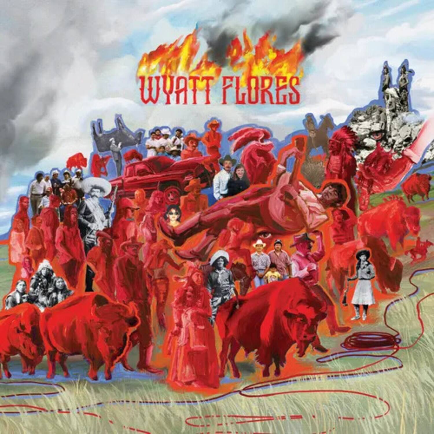 Wyatt Flores Welcome To The Plains Limited Splatter Colored Vinyl VINYL ...