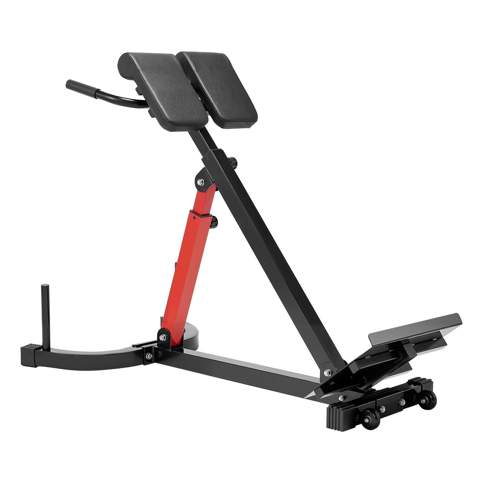 VEVOR Roman Chair Hyperextension Bench, 350 lbs Adjustable Extension ...