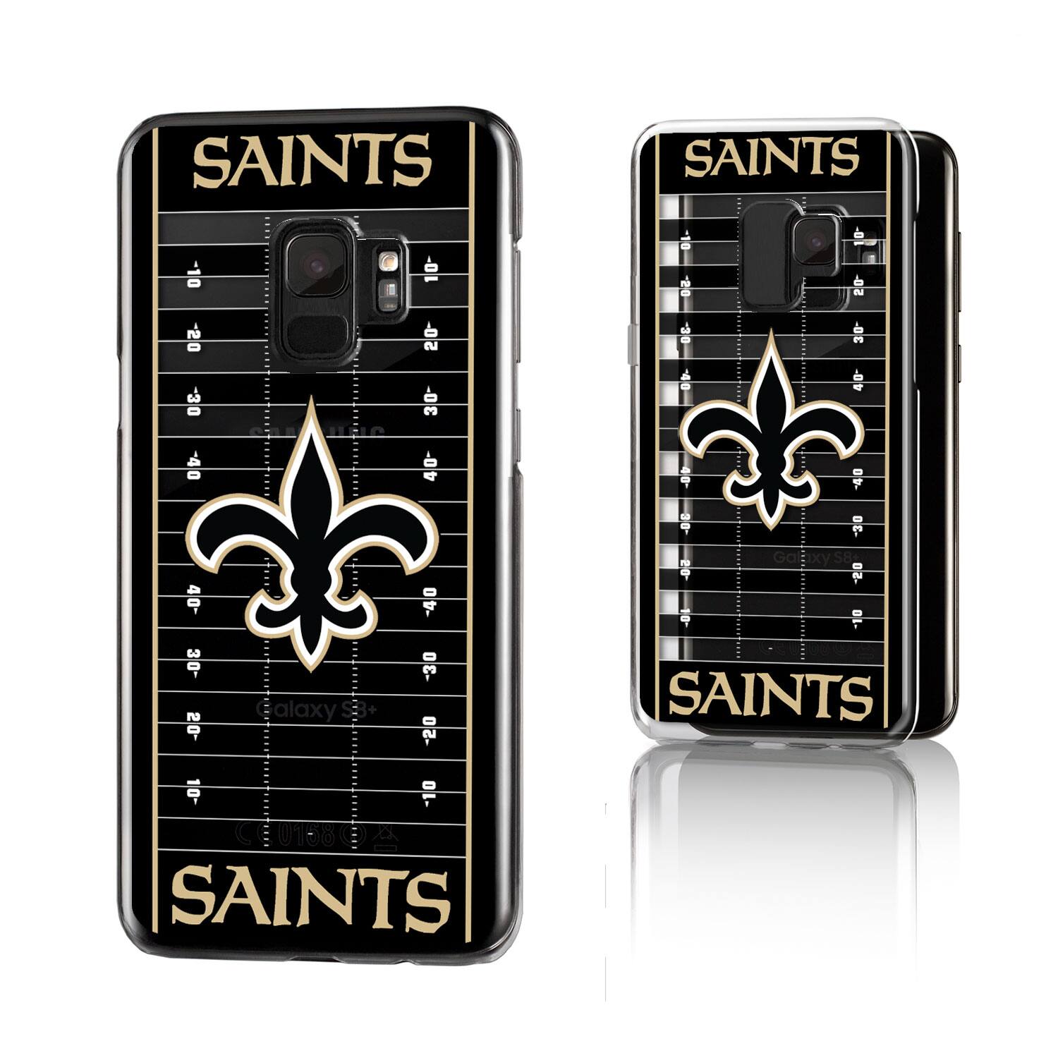 Keyscaper NFL New Orleans Saints Galaxy Clear Field Design Case S23 ...