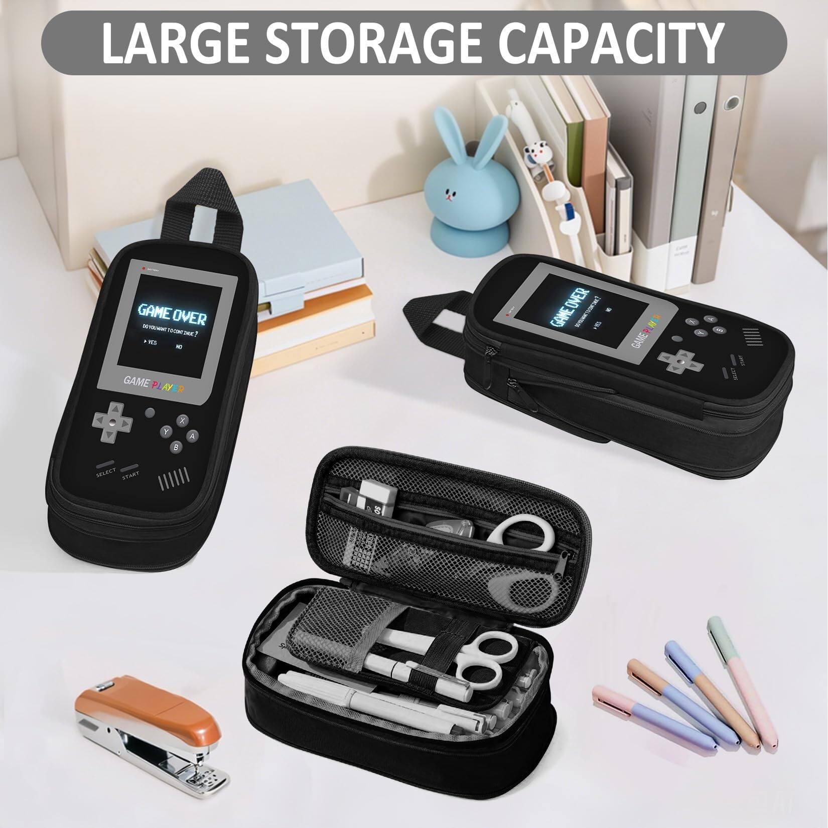 Paradigms Interiors Gamer Pencil Case For Large Pouch School Supplies ...
