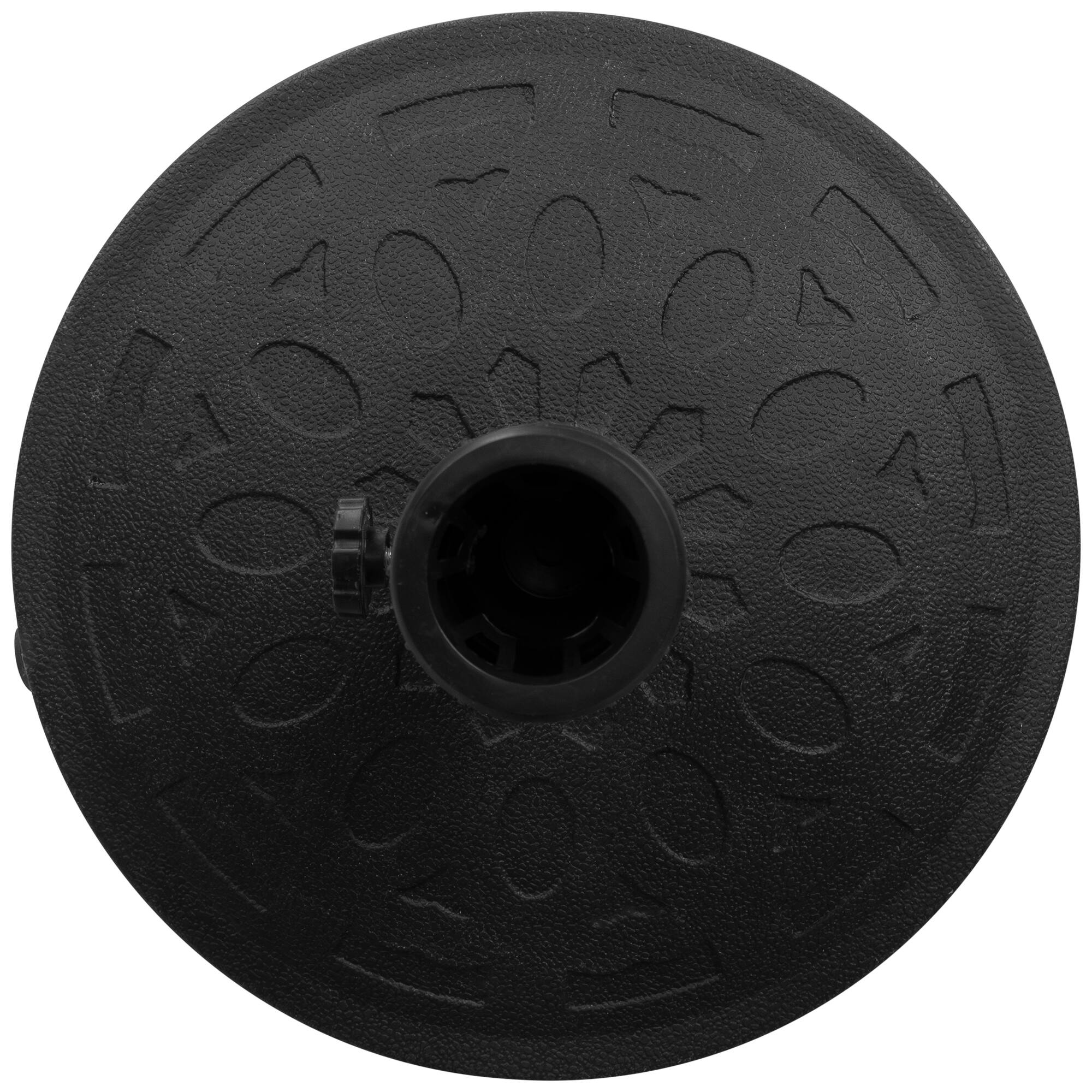 Northlight Geometric Pattern Round Base Stand for Patio Umbrellas 18 ...