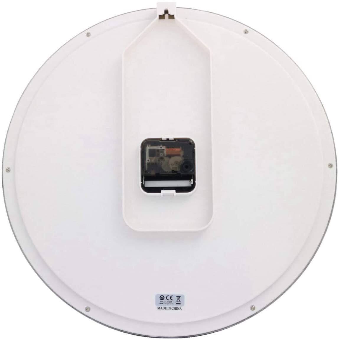 Seiko 14" Office Classic Numbered Step Wall Clock Silver Tone QXA020SLH ...