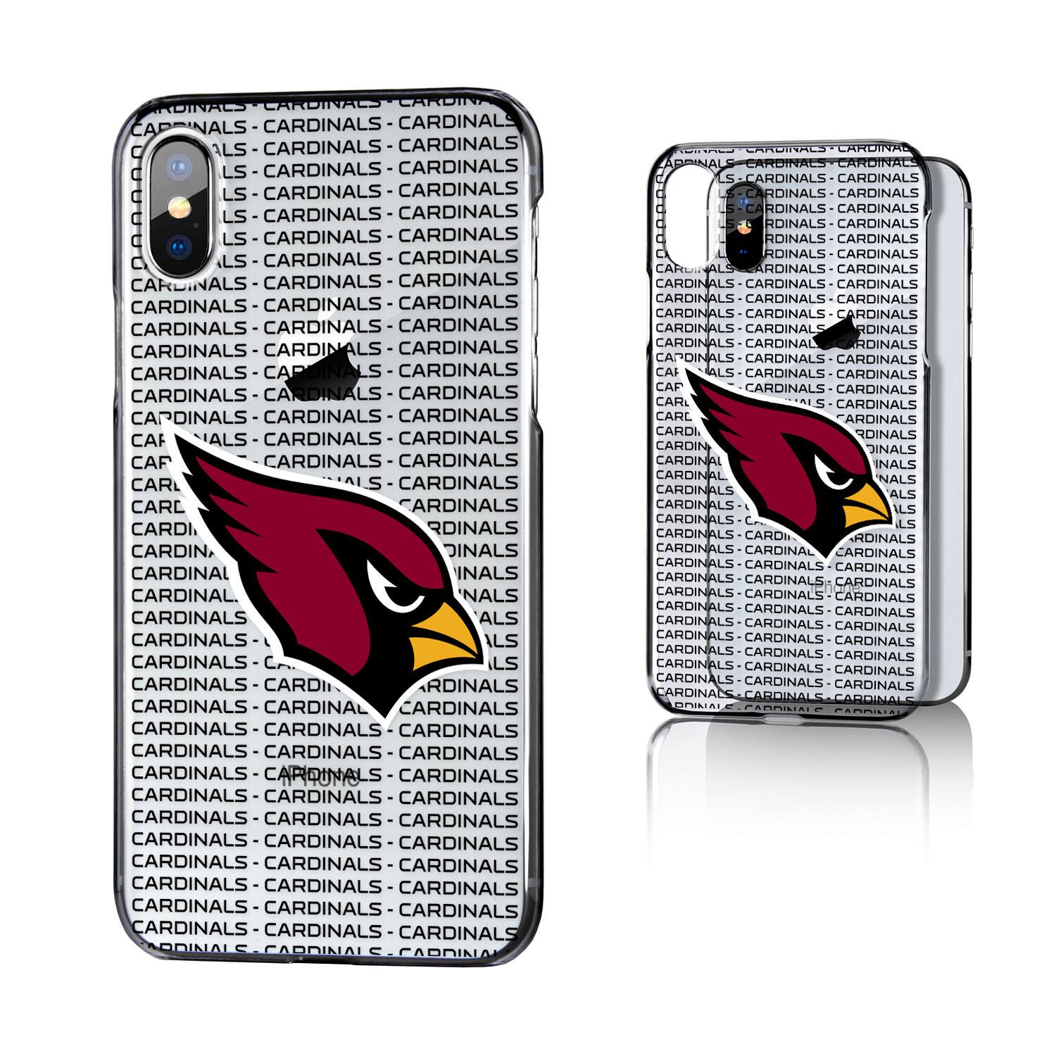 Keyscaper NFL Arizona Cardinals iPhone Clear Text Backdrop Design Case ...