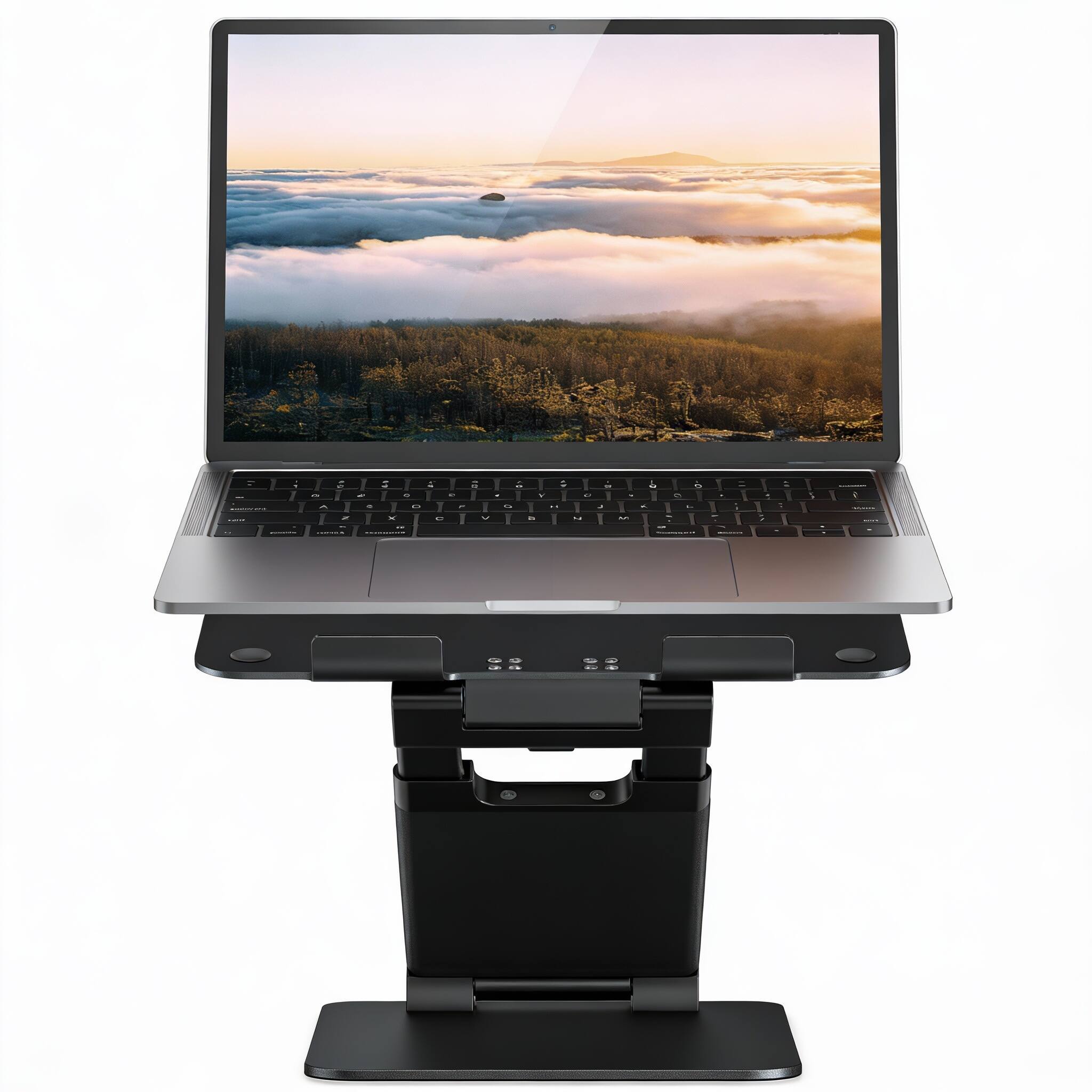 Frangdom Height Adjustable Foldable Aluminum Laptop Riser Ergonomic ...