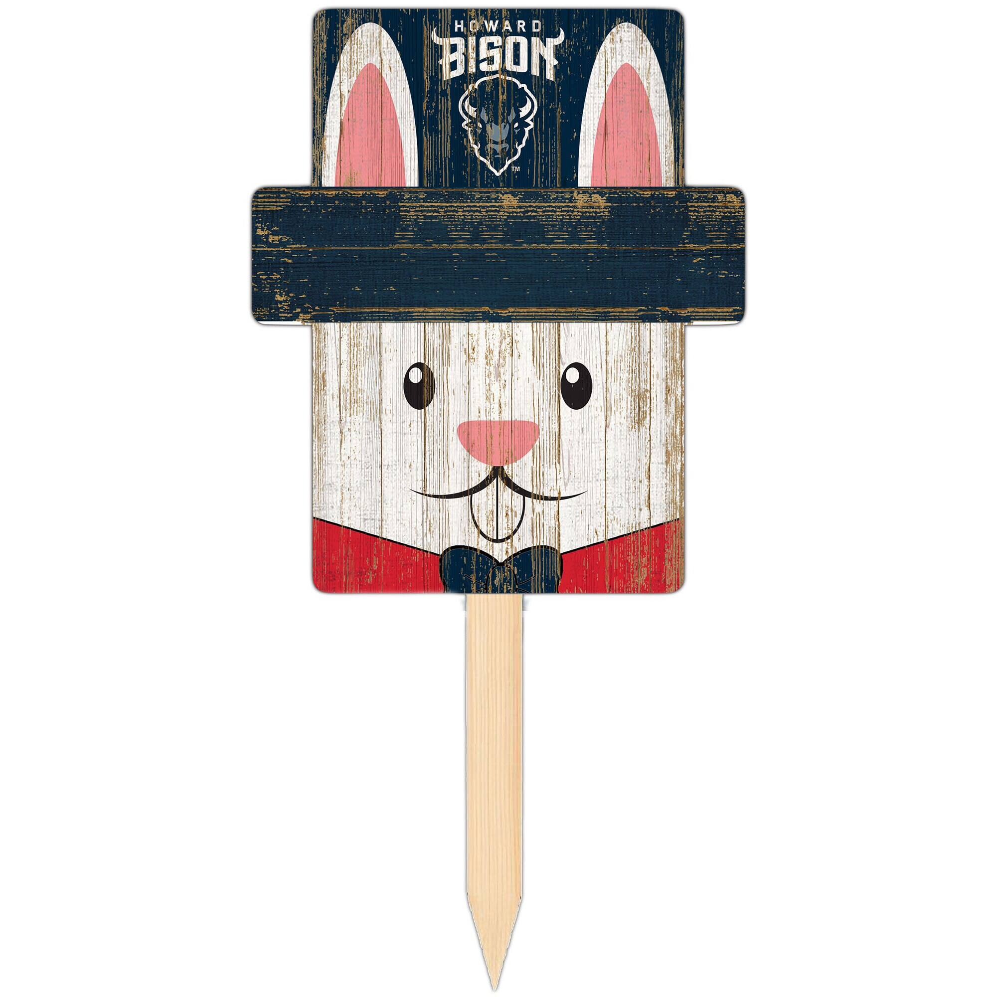 Fan Creations Howard Bison 16" x 19" Easter Bunny Yard Stake Multicolor 200035932 - Best Buy