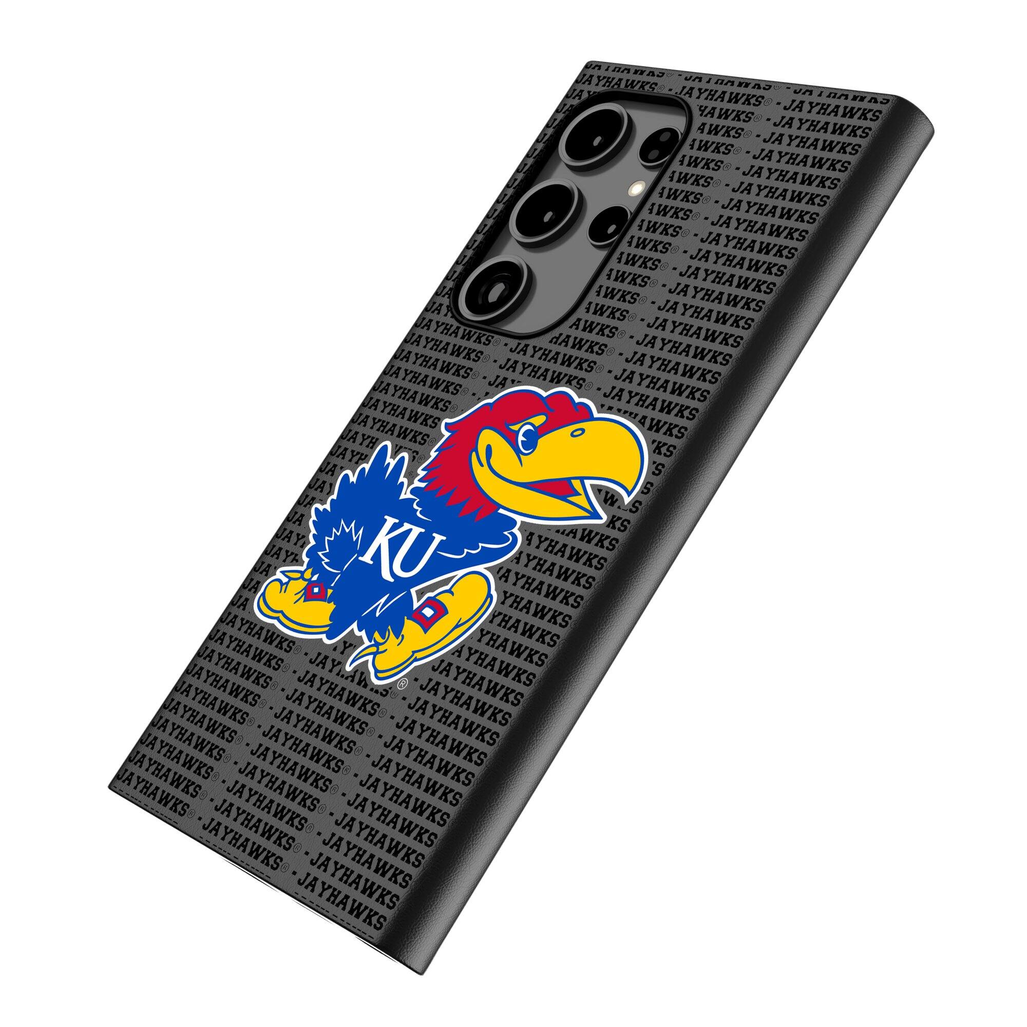 Keyscaper NCAA Kansas Jayhawks Text Backdrop Galaxy Magnetic Bump Case ...