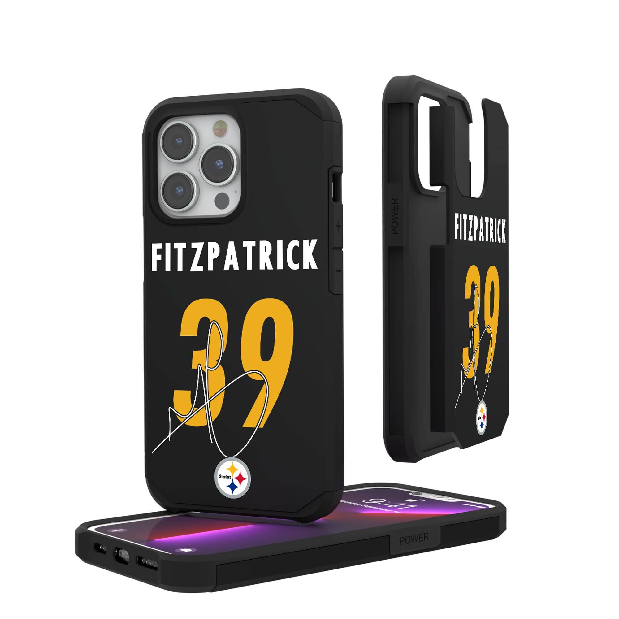 Keyscaper NFL Minkah Fitzpatrick Pittsburgh Steelers iPhone Rugged Case ...