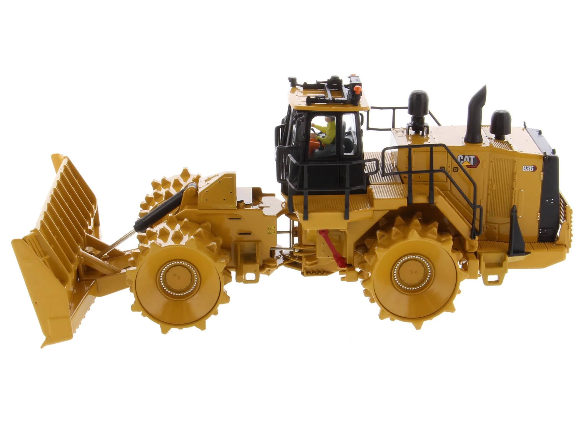 CAT Caterpillar 836 Landfill Compactor Yellow "High Line" Series 1/50 ...