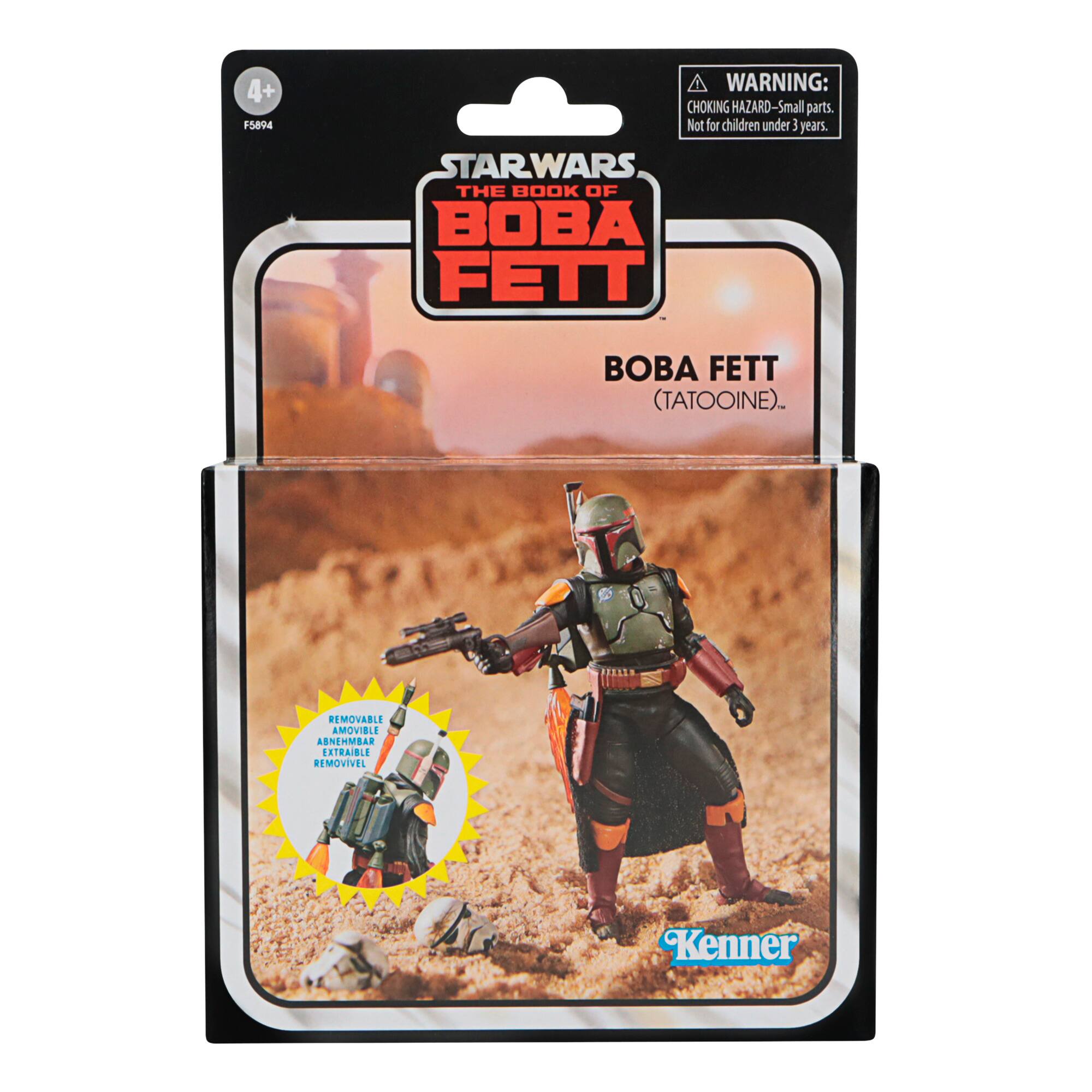 Best Buy: Star Wars The Vintage Collection Deluxe Boba Fett (Tatooine ...