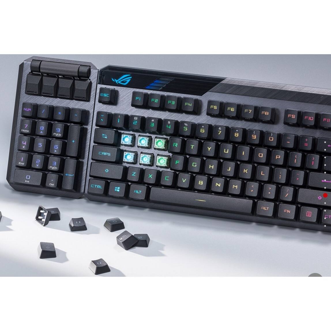 Customer Reviews: ASUS Claymore II 65% Mechanical Wireless Gaming ...