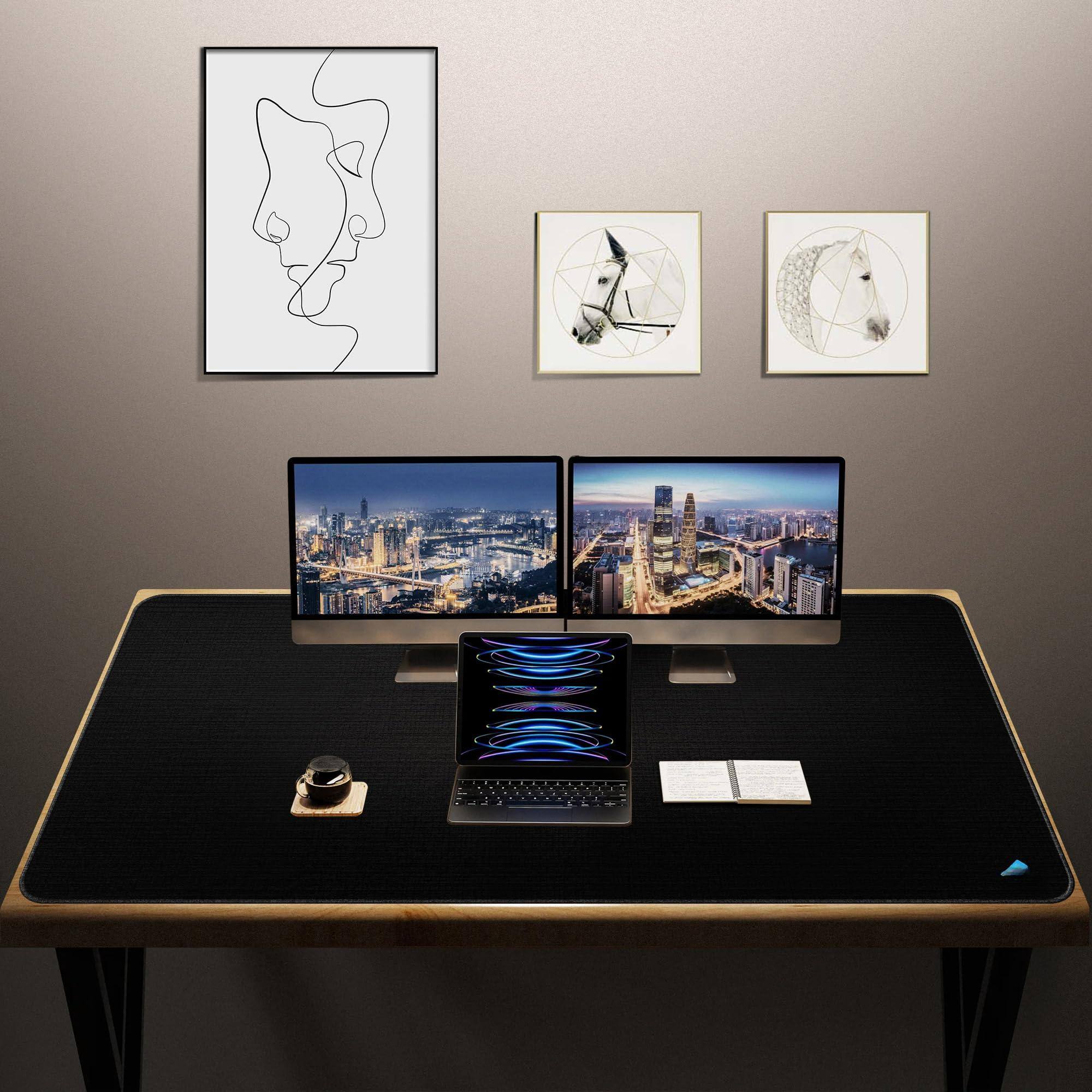 Cozy Serene Huge Gaming Mouse Pads Extended Rectangular Computer Pad ...