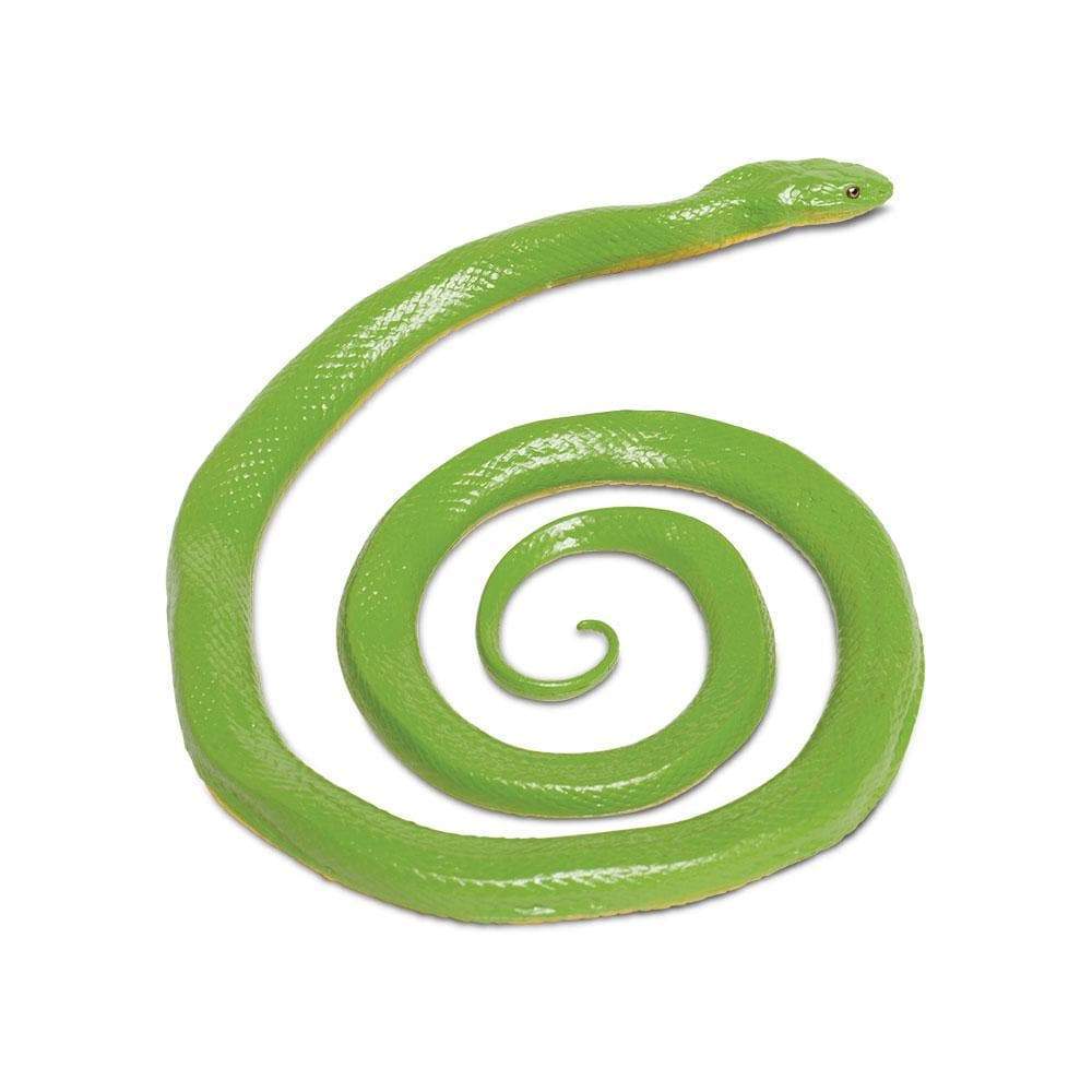 Safari Ltd. Rough Green Snake Toy Figurine - Best Buy