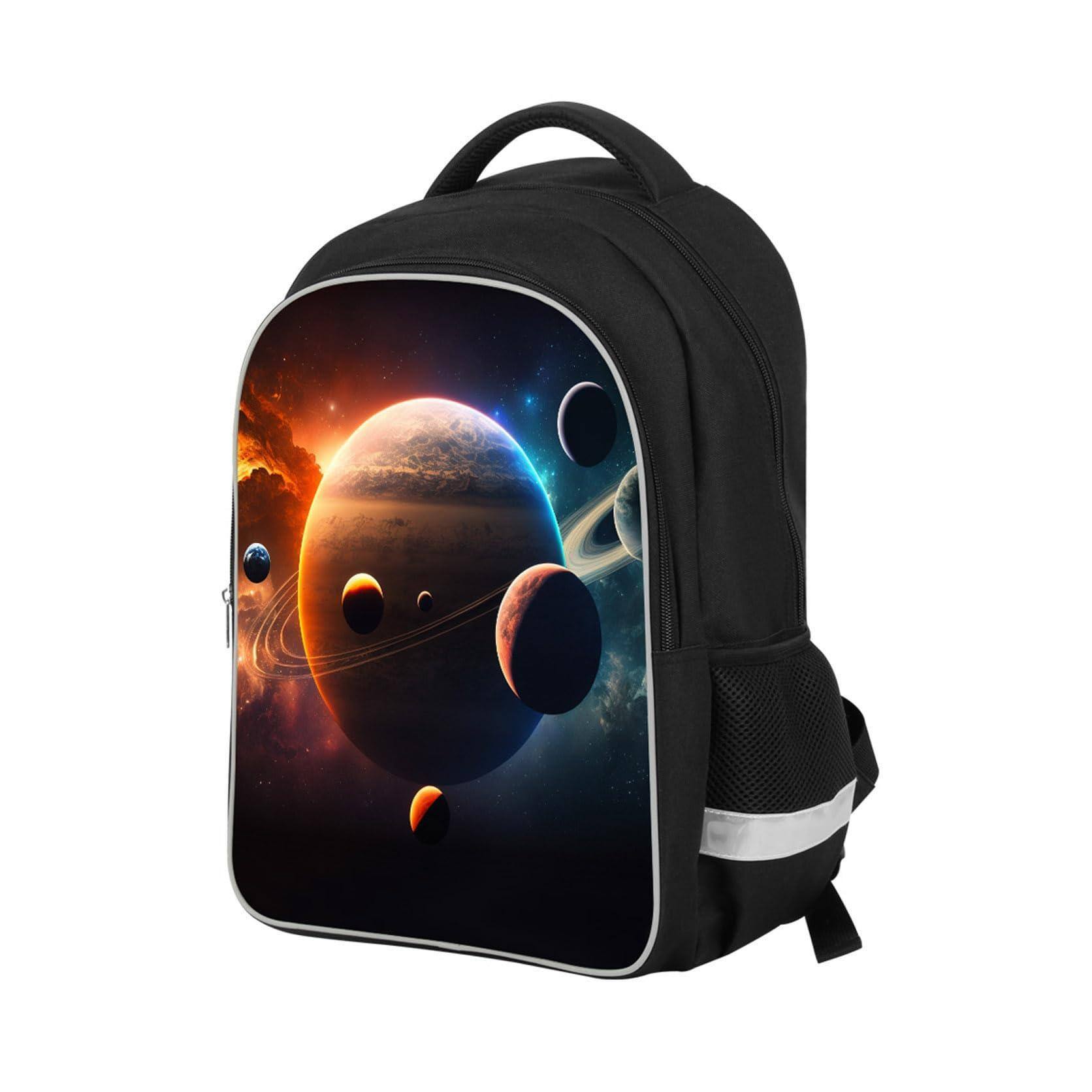 Pacoar Cade Solar System Stars Space Backpack Galaxy School Bookbag For ...