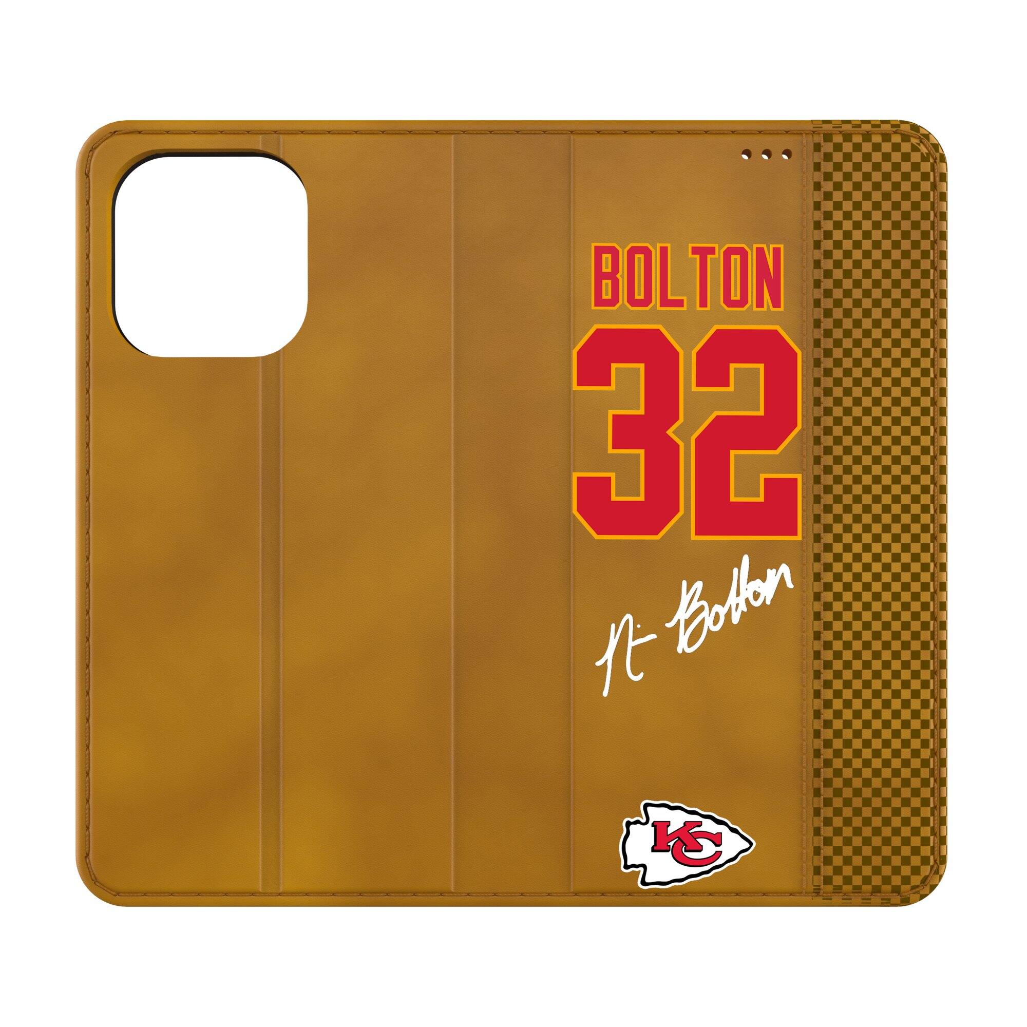 Keyscaper NFL Nick Bolton Kansas City Chiefs Folio iPhone Case 15 Pro ...