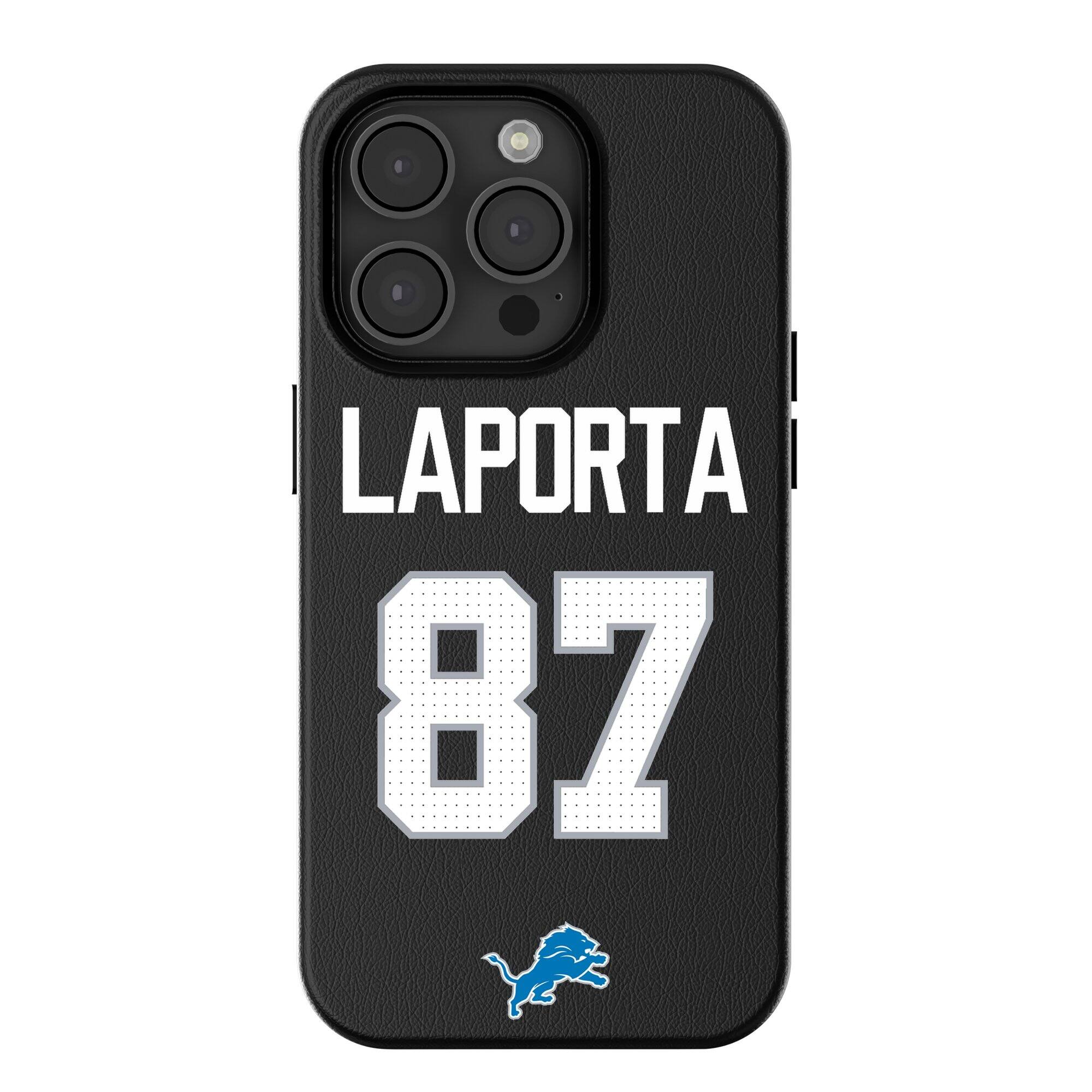 Keyscaper NFL Sam LaPorta Detroit Lions iPhone Magnetic Bump Case 14 ...