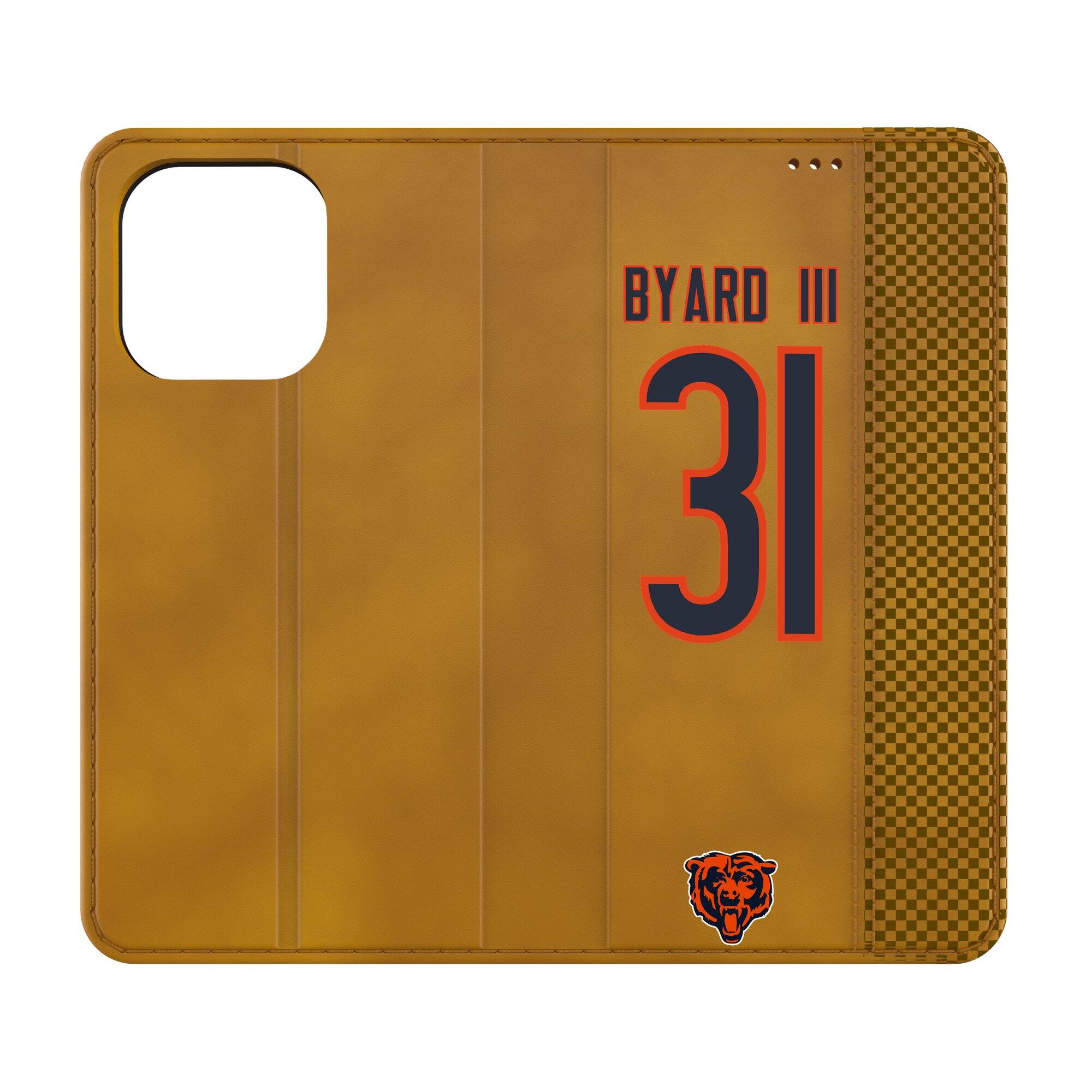 Keyscaper NFL Kevin Byard III Chicago Bears Folio iPhone Case 14 Pro ...