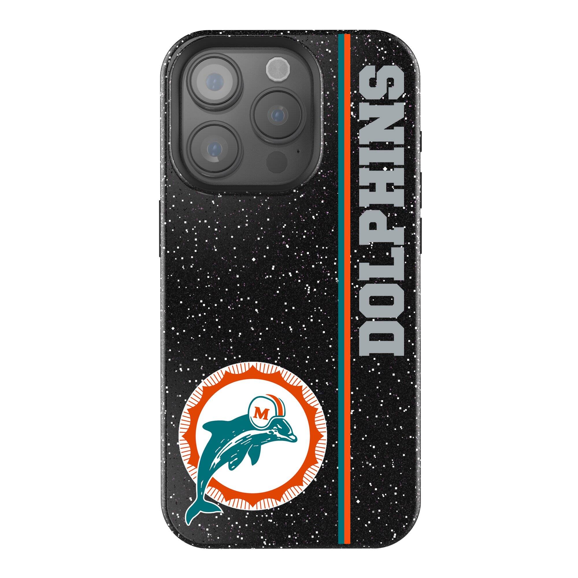 Keyscaper NFL Miami Dolphins iPhone Bling Case 14 Black 202264130 ...