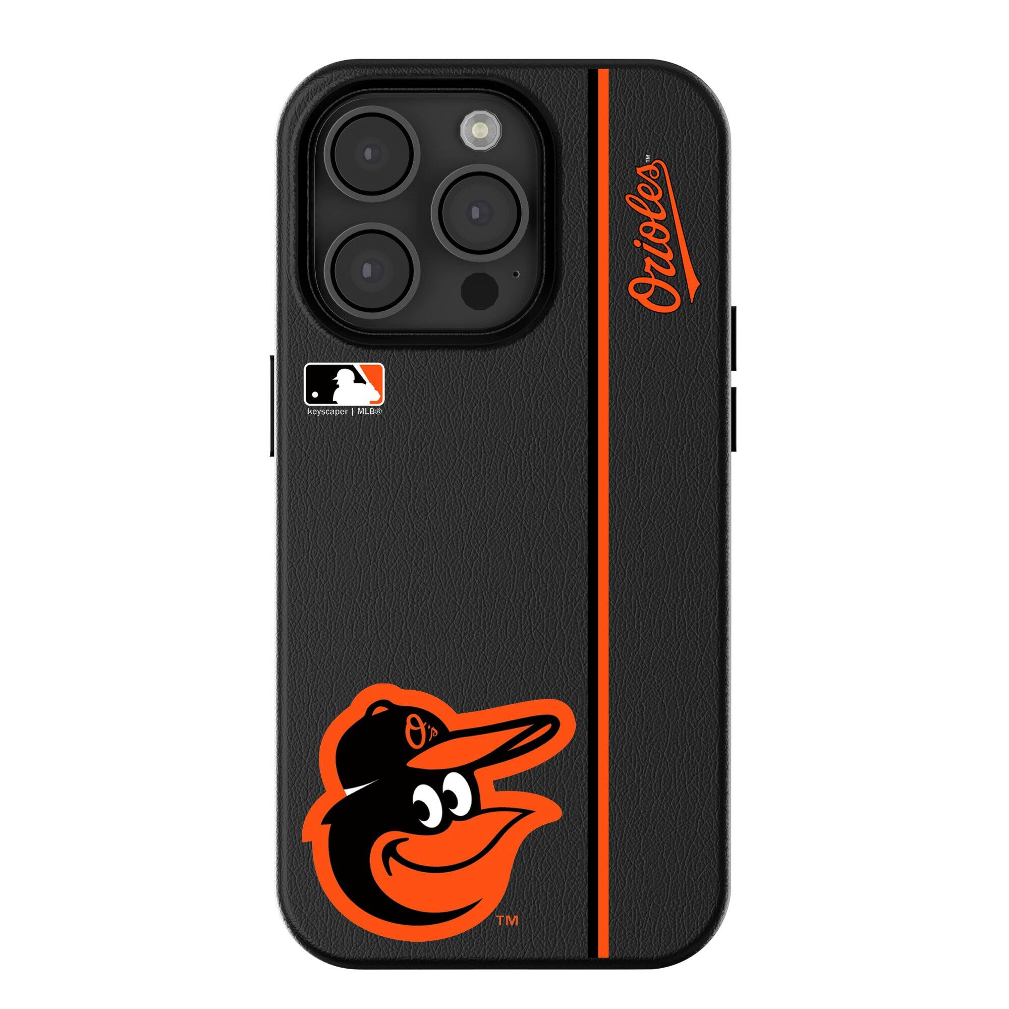 Keyscaper MLB Baltimore Orioles iPhone Magnetic Bump Case 14 Pro Black ...