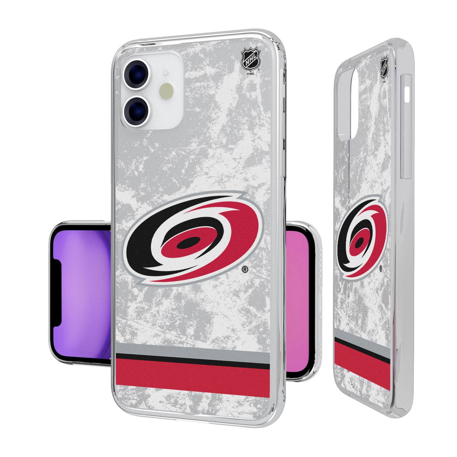 Keyscaper NHL Carolina Hurricanes iPhone Stripe Clear Ice Case 13 mini ...