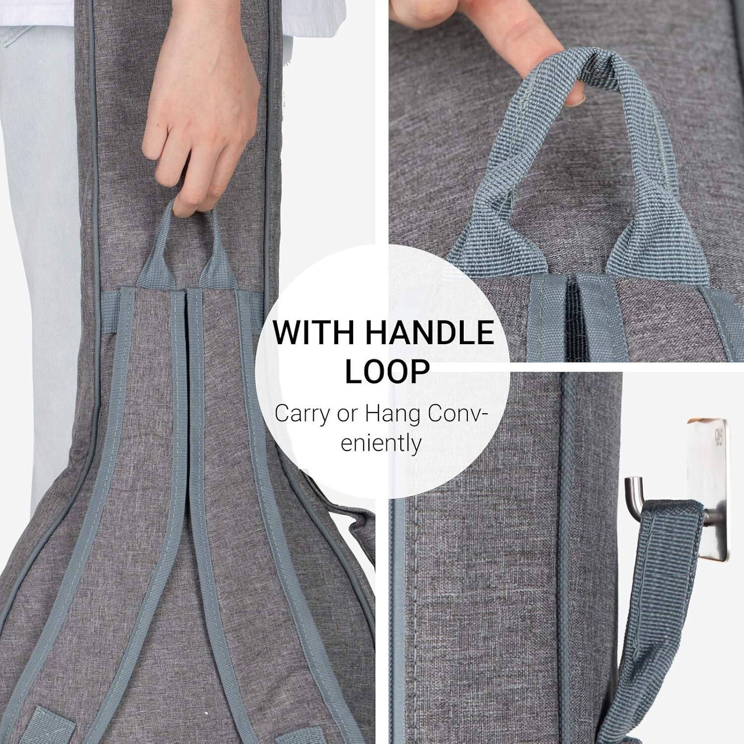 CAHAYA Electric Guitar Bag Padded Electric Guitar Gig Bag Case 0.35in ...