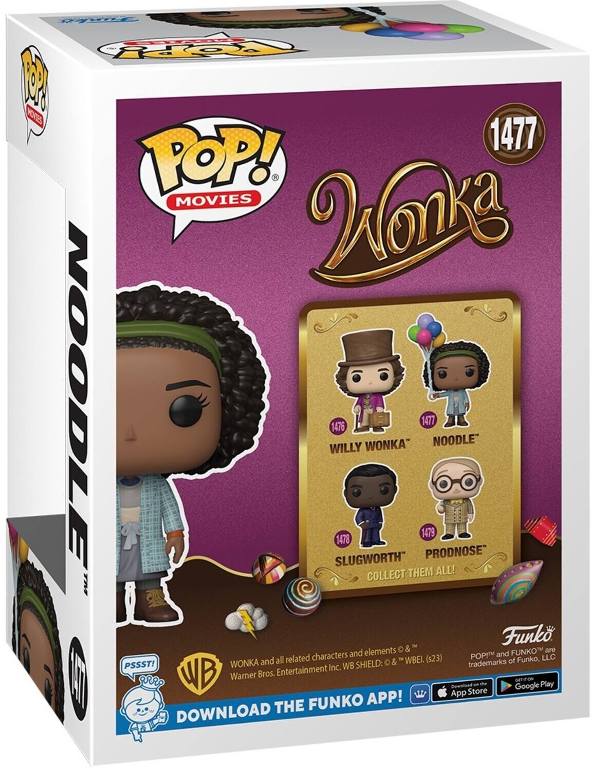 Funko POP! MOVIES: Wonka Noodle COLLECTIBLES Multicolor 889698680882 ...