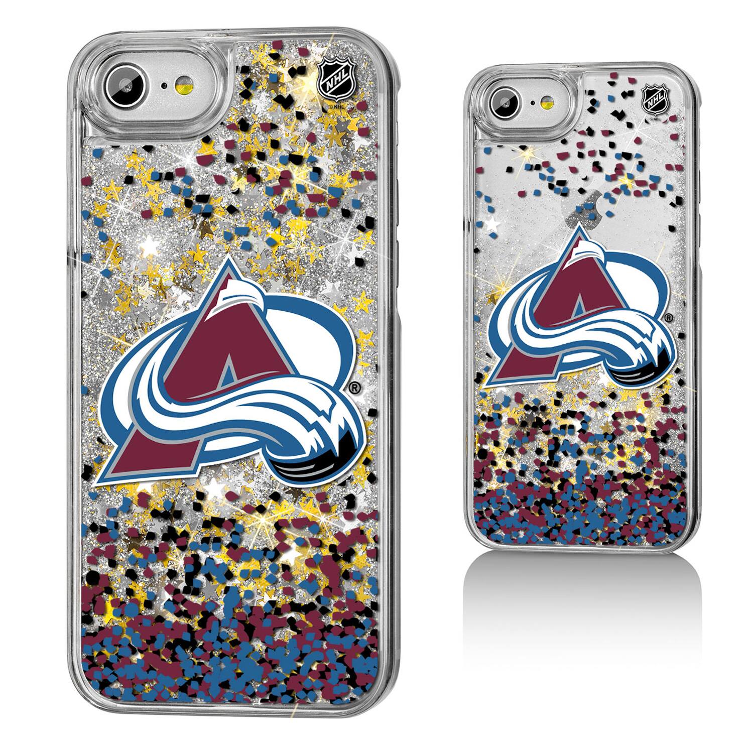 Keyscaper NHL Colorado Avalanche iPhone Confetti Glitter Case ...