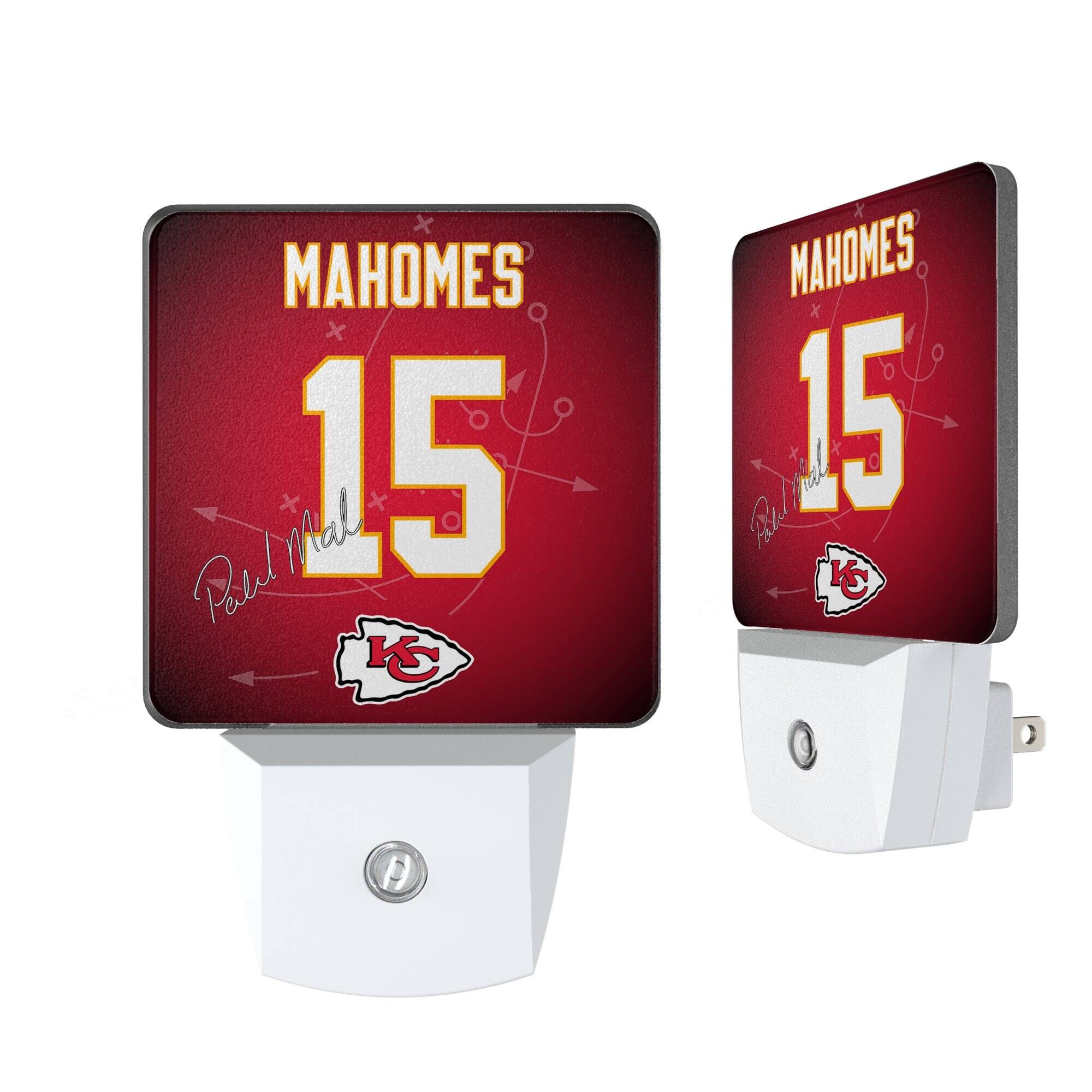Keyscaper Patrick Mahomes Kansas City Chiefs Nightlight 2 Pack ...