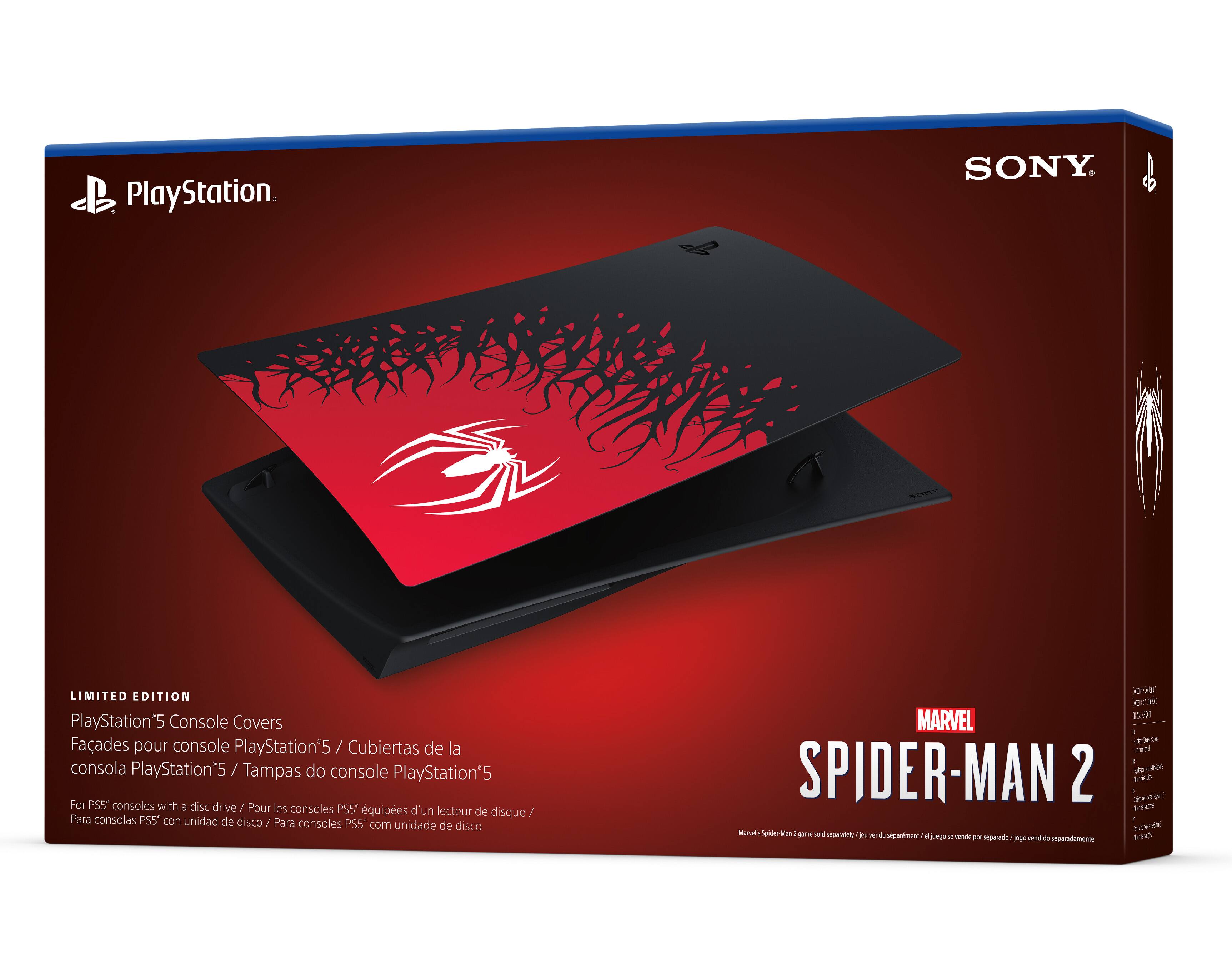 Best Buy: Sony PlayStation 5 Console Covers – Marvel’s Spider-Man 2 ...