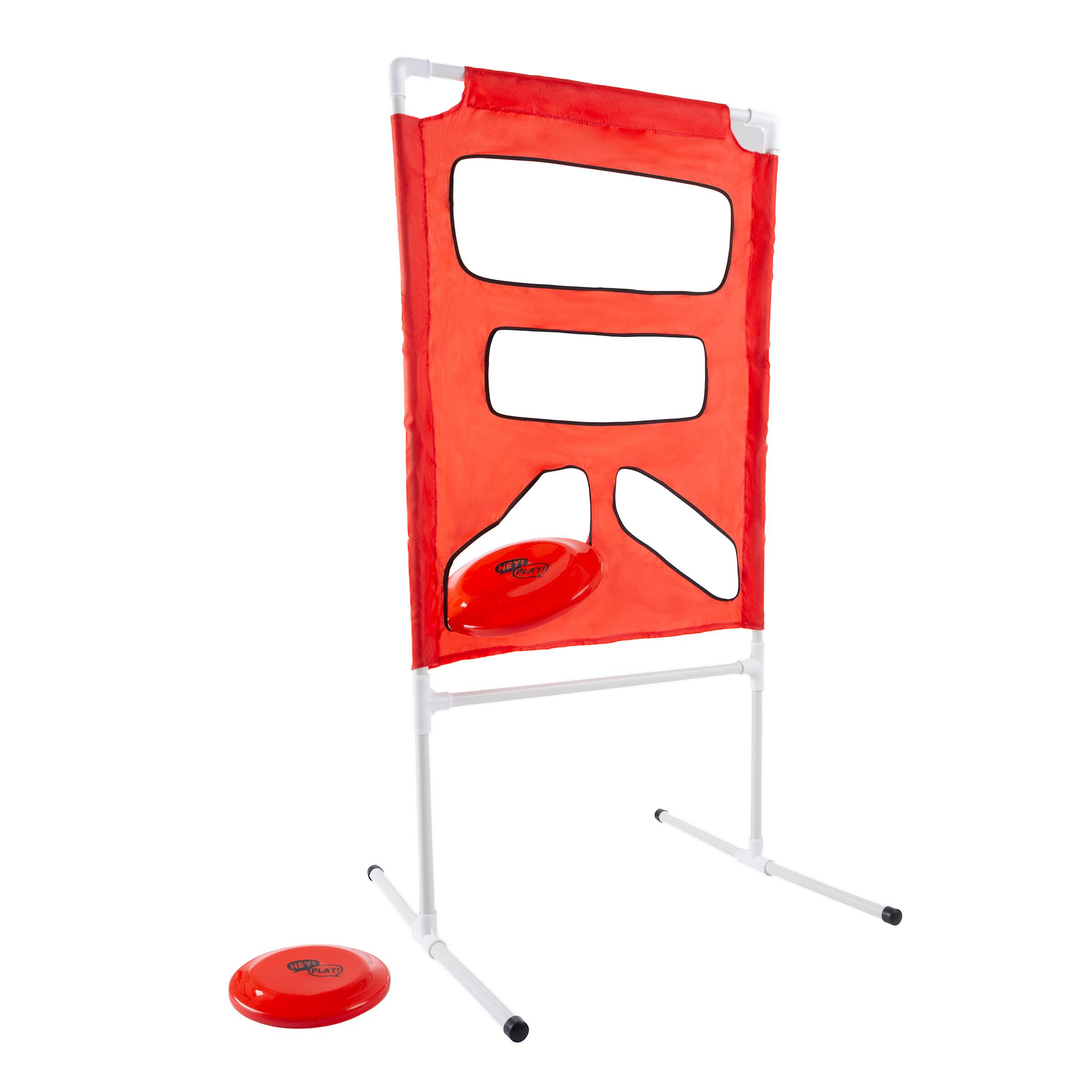Best Buy: Hey! Play! Flying Disc Toss – Portable Outdoor Backyard Team ...