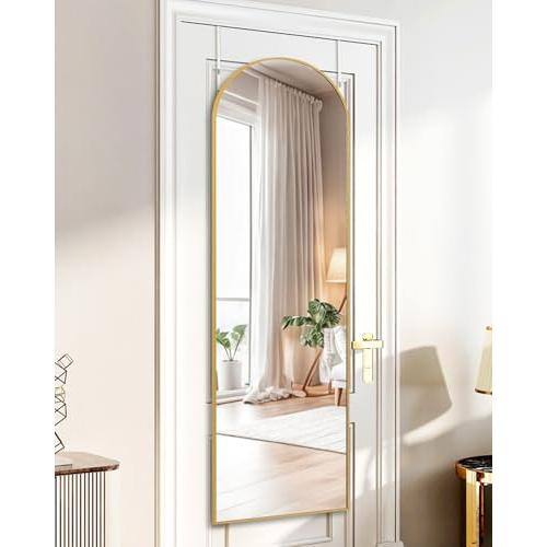 Comfort Essence Full Length Door Mirror Hanging Over The 48"x14 ...