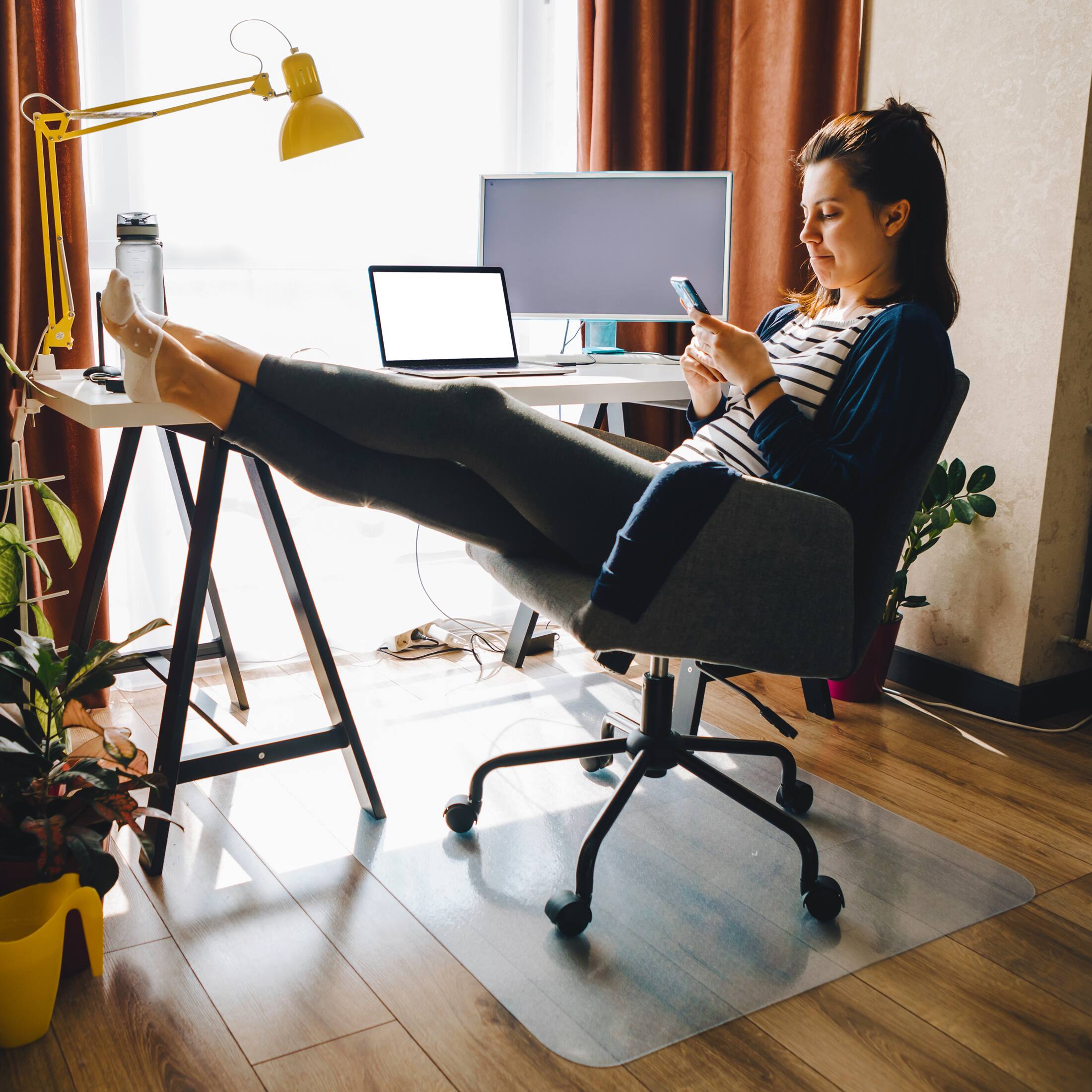 Floortex Homemat Basic Rectangular Multi Purpose Floor Mat 36 x 48 ...