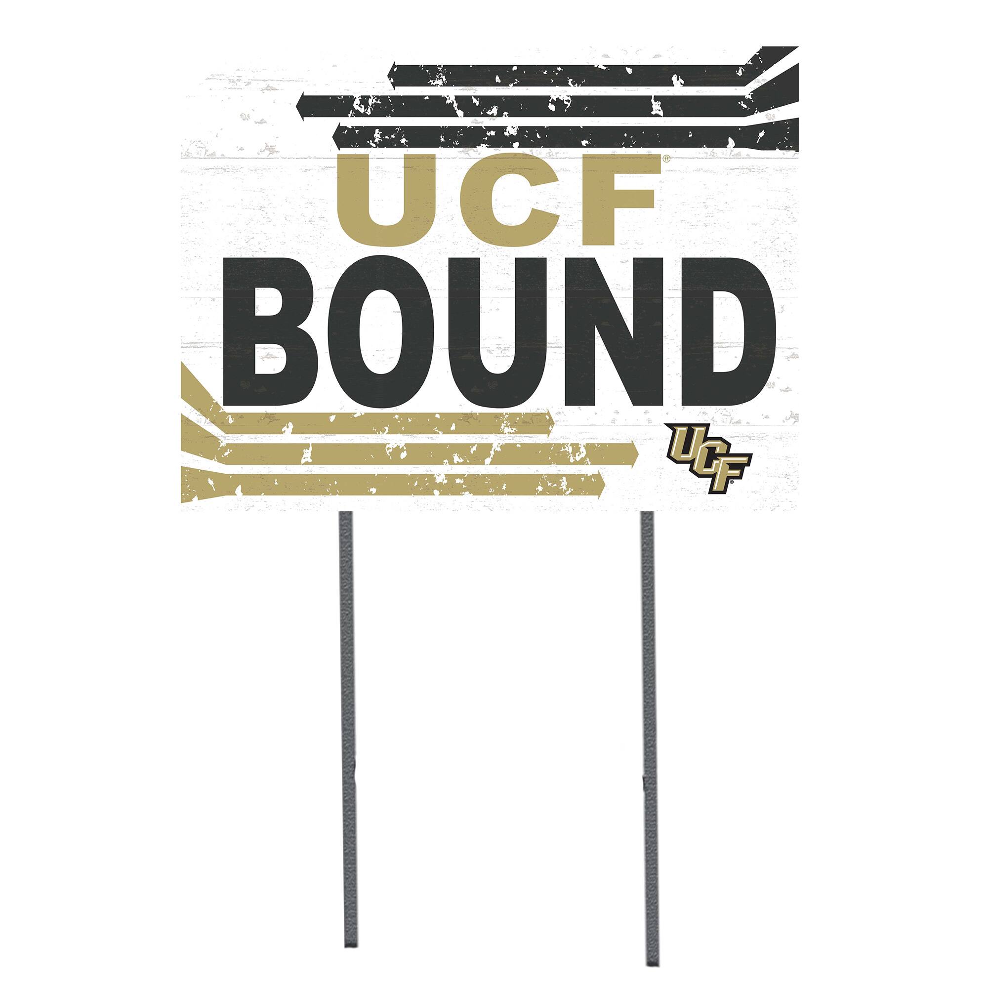 Jardine UCF Knights 18'' x 24'' Bound Yard Sign White 4965999 - Best Buy