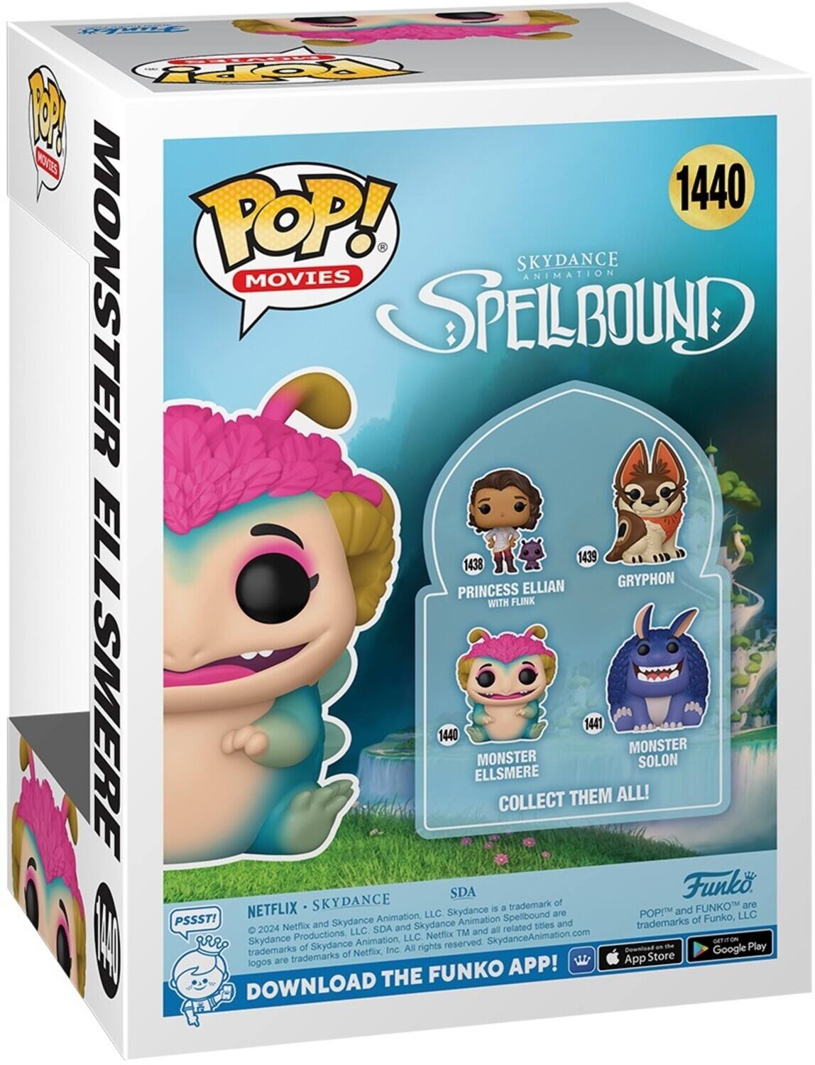 Funko POP! Movies: Spellbound Monster Ellsmere Collectibles Multicolor ...