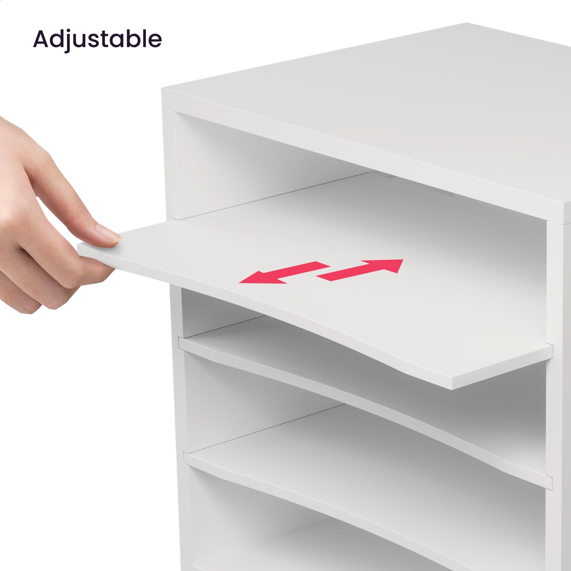 Paradigms Interiors 4 tier Paper Organizer For Desk Stackable Tray ...