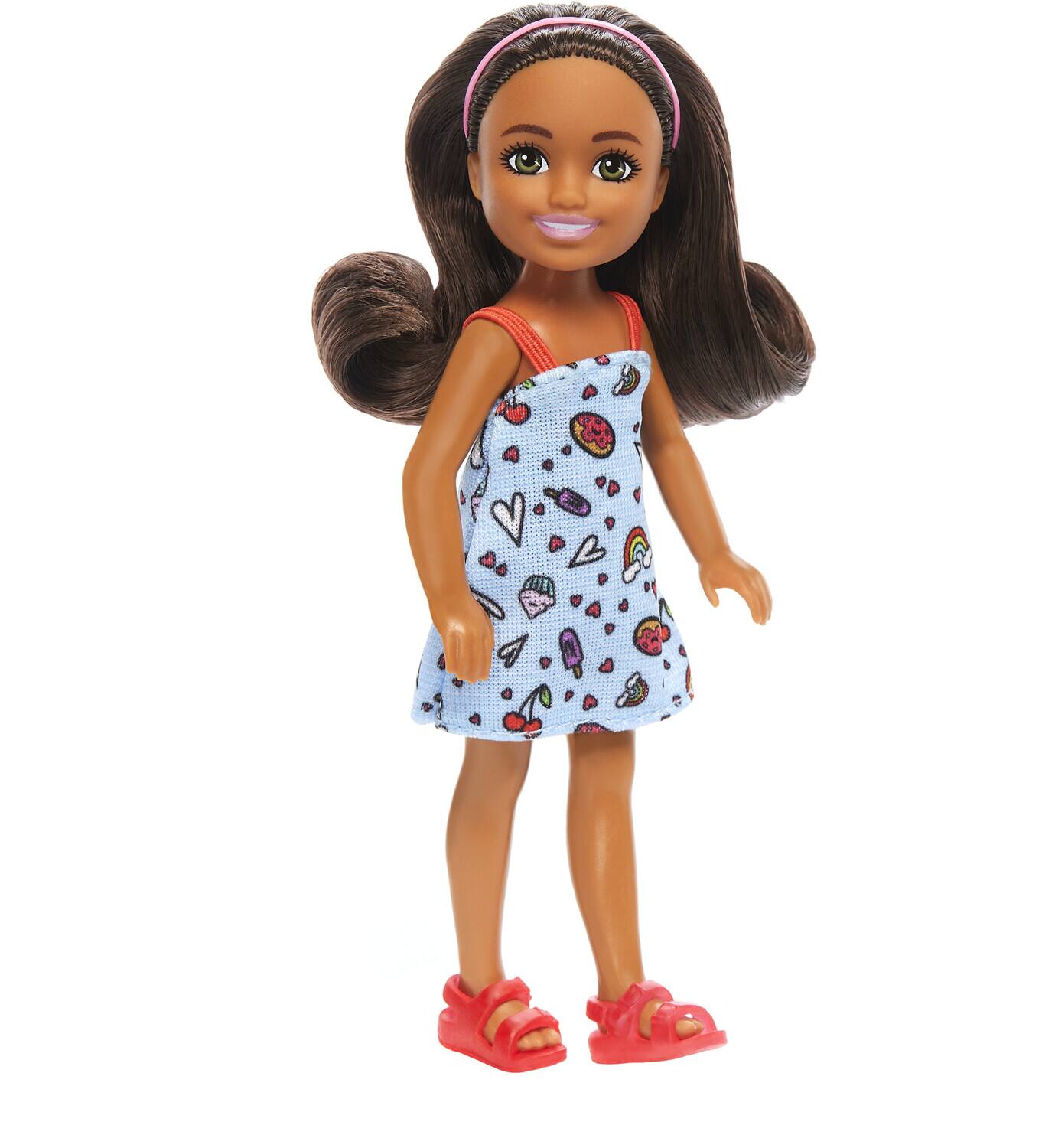 Mattel Barbie Chelsea Friend, Blue Dress & Headband COLLECTIBLES ...