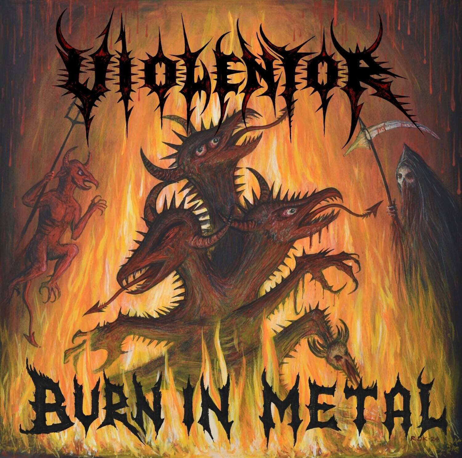 Violentor Burn In Metal COMPACT DISCS [CD] - Best Buy
