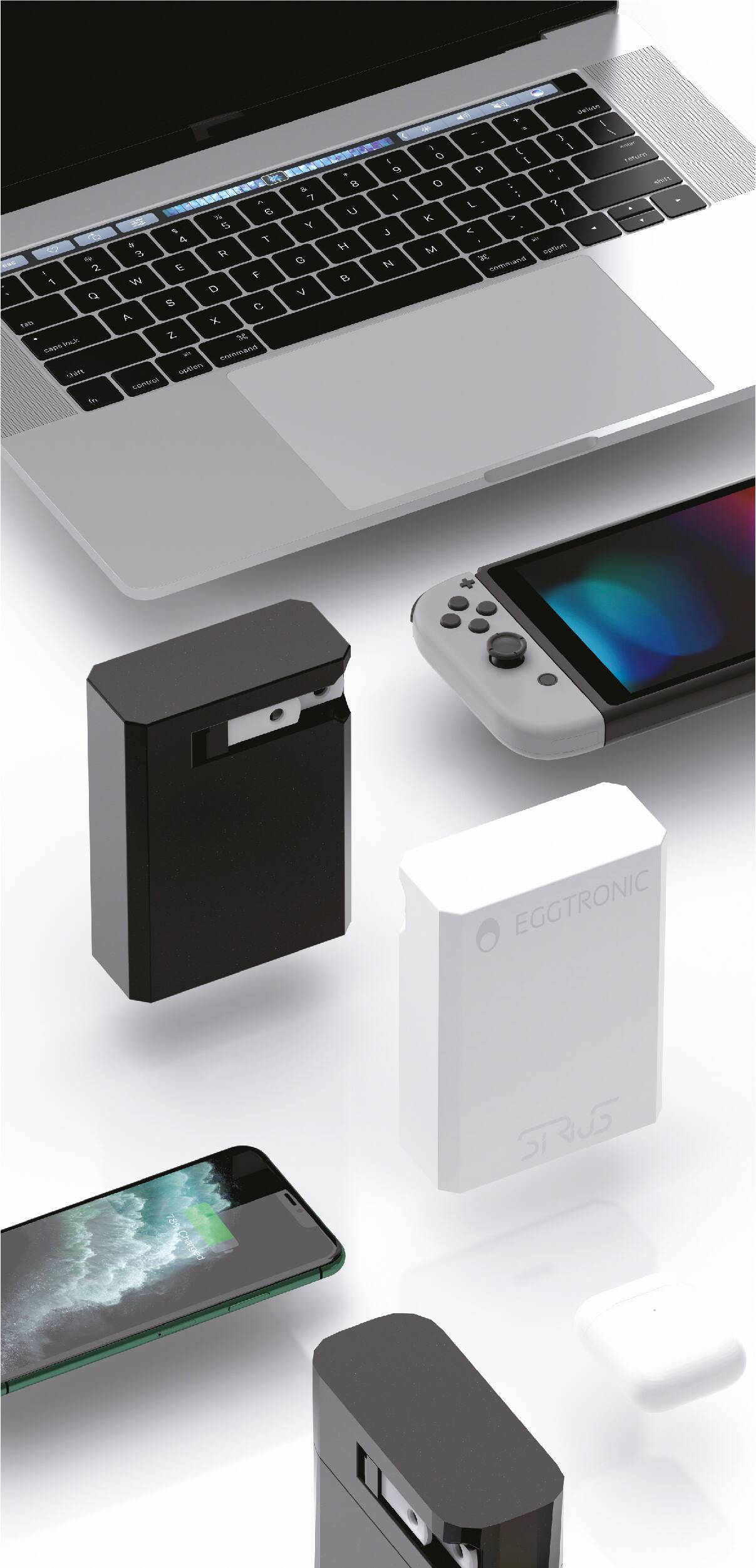 Customer Reviews: Einova Eggtronic Sirius 65W USB-C Universal Power ...