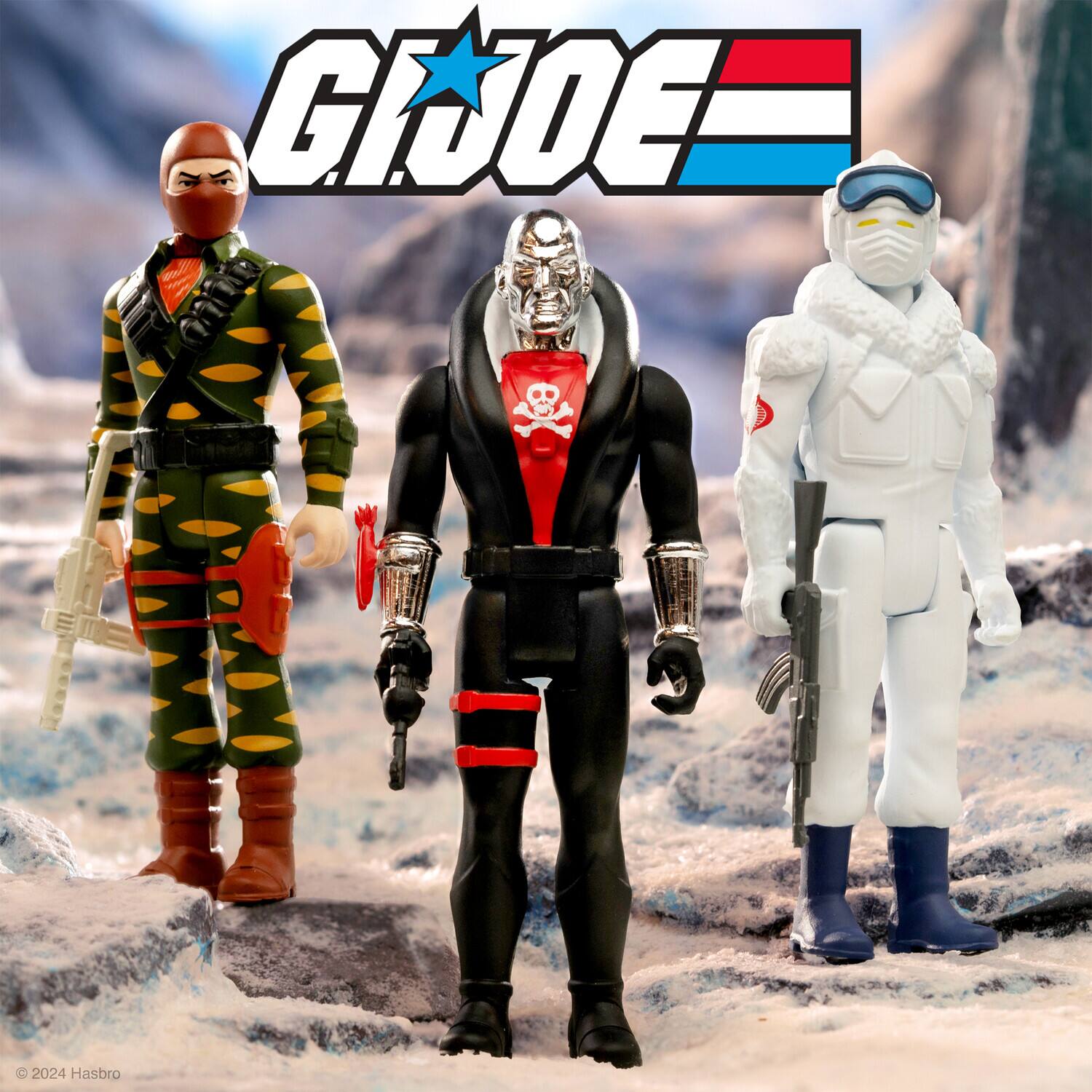 Super7 G.I. Joe ReAction Figures Wv8 Red Jackal (Vac Metal ...