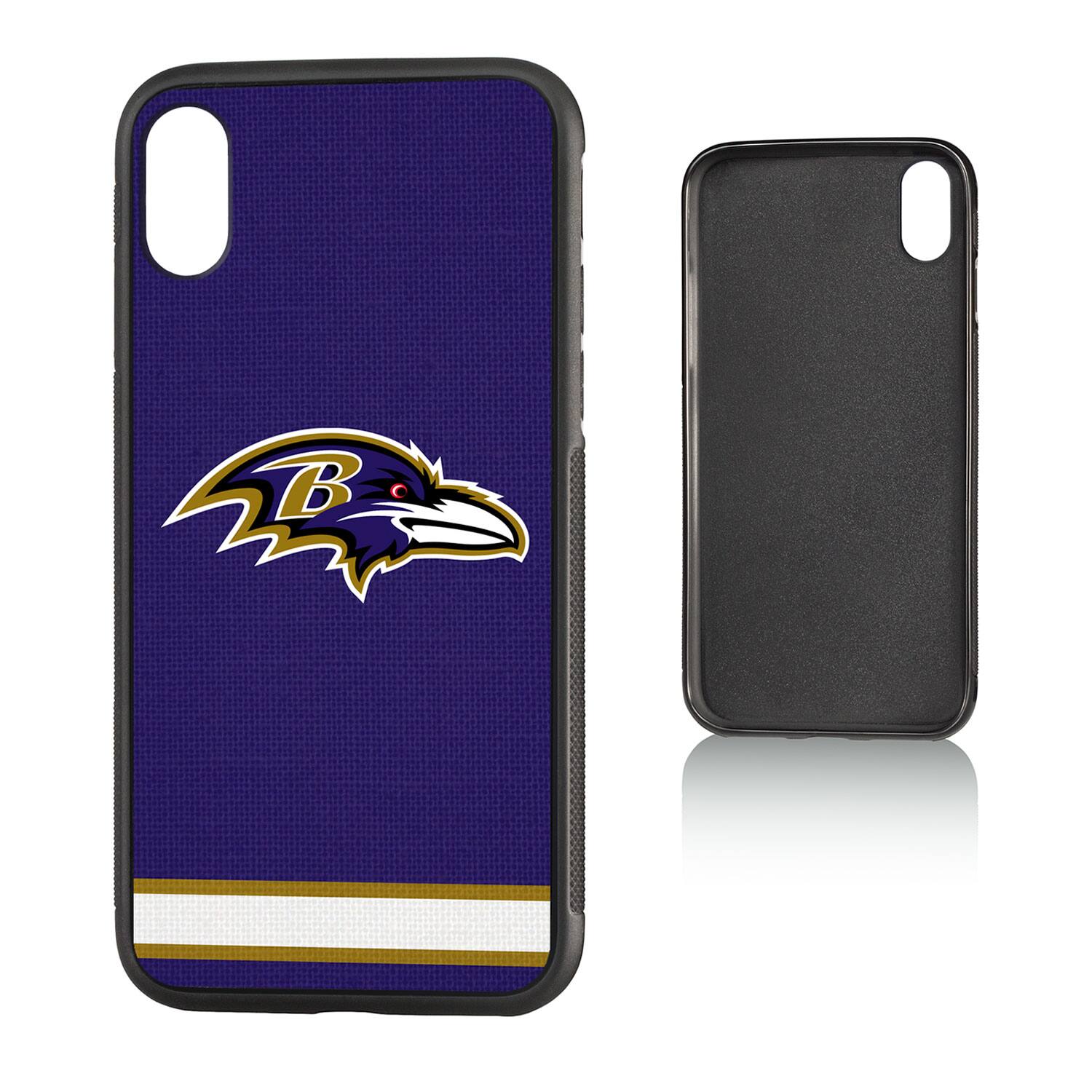 Keyscaper NFL Baltimore Ravens iPhone Stripe Design Bump Case 13 Pro ...