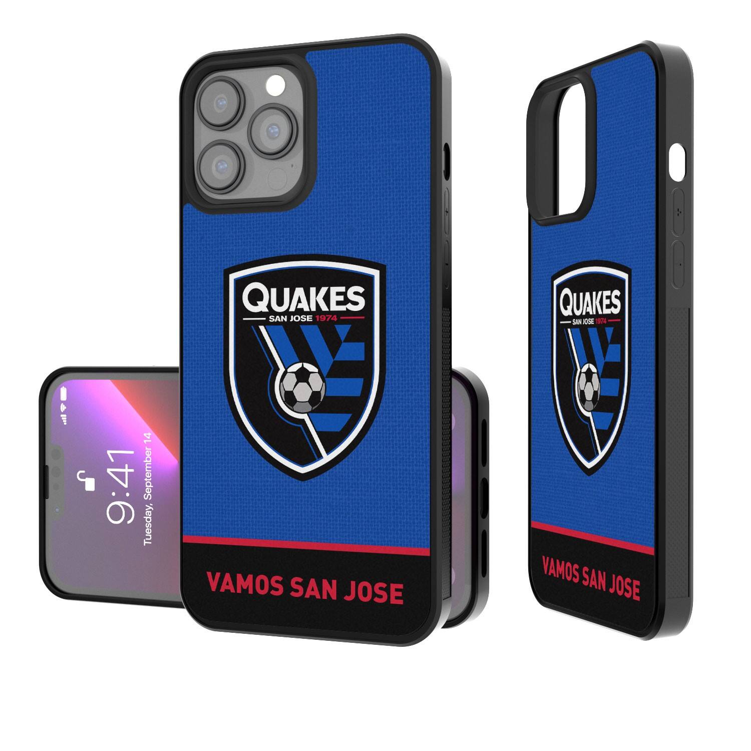 Keyscaper MLS San Jose Earthquakes iPhone Endzone Design Bump Case 13 ...