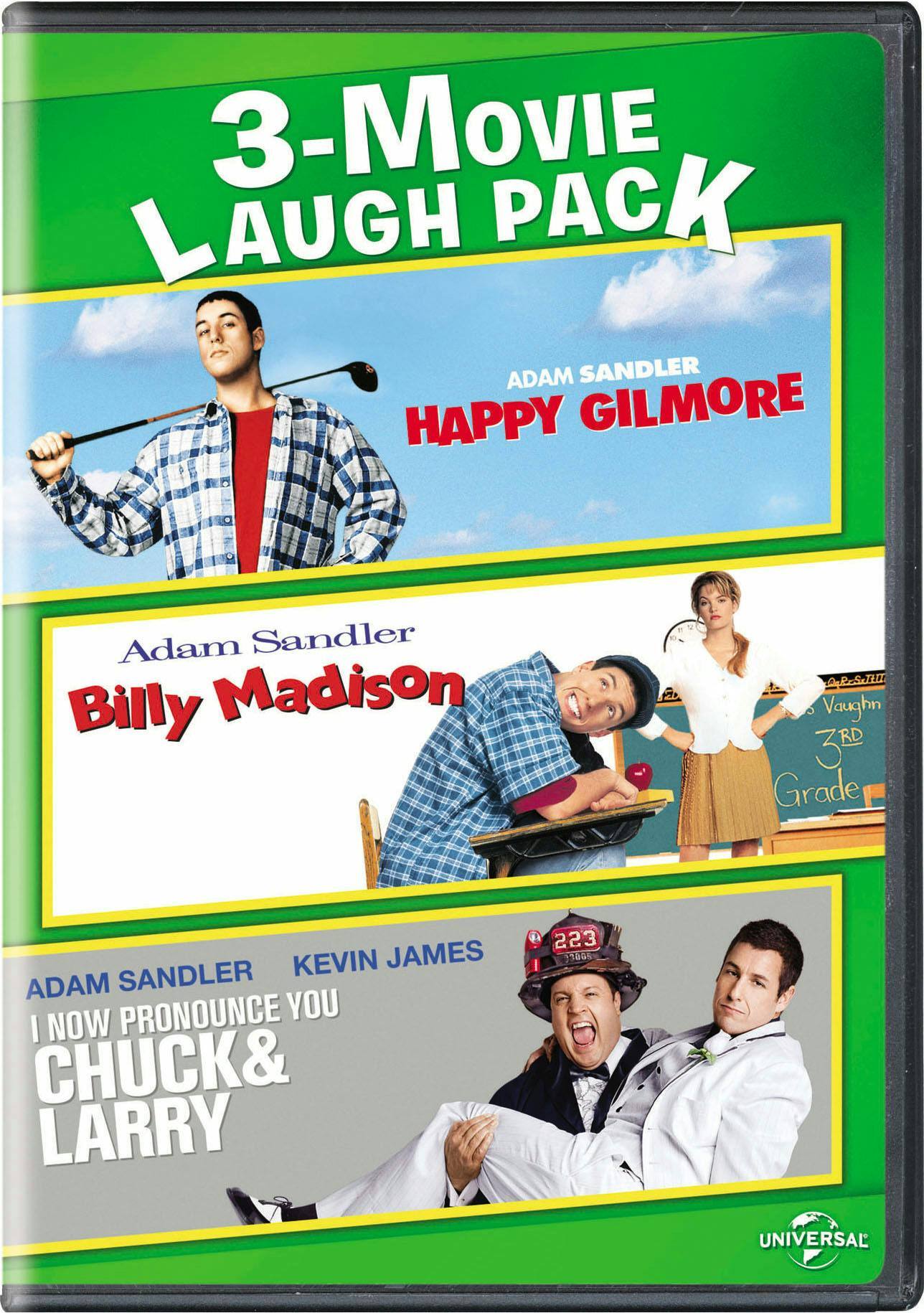 Happy Gilmore/Billy Madison/I Now Pronounce You Chuck & Larry (DVD Set ...