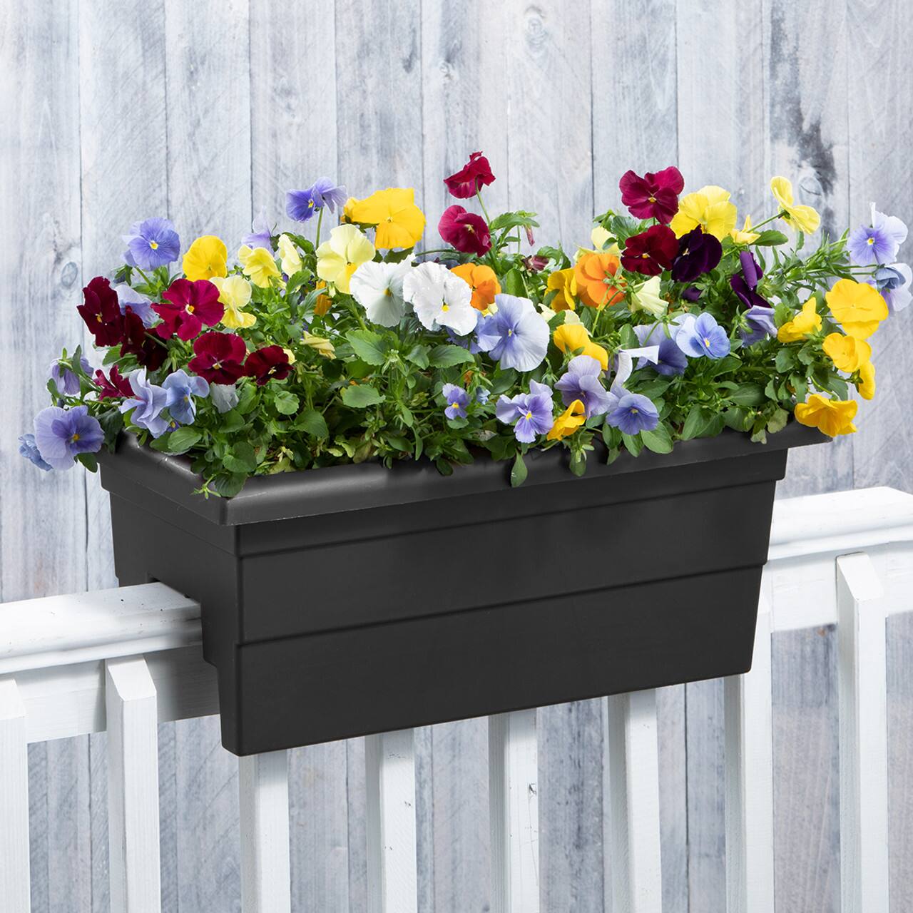 Root & Vessel 24" Countryside Rail Planter for 3.5" or 5.5" Wide ...