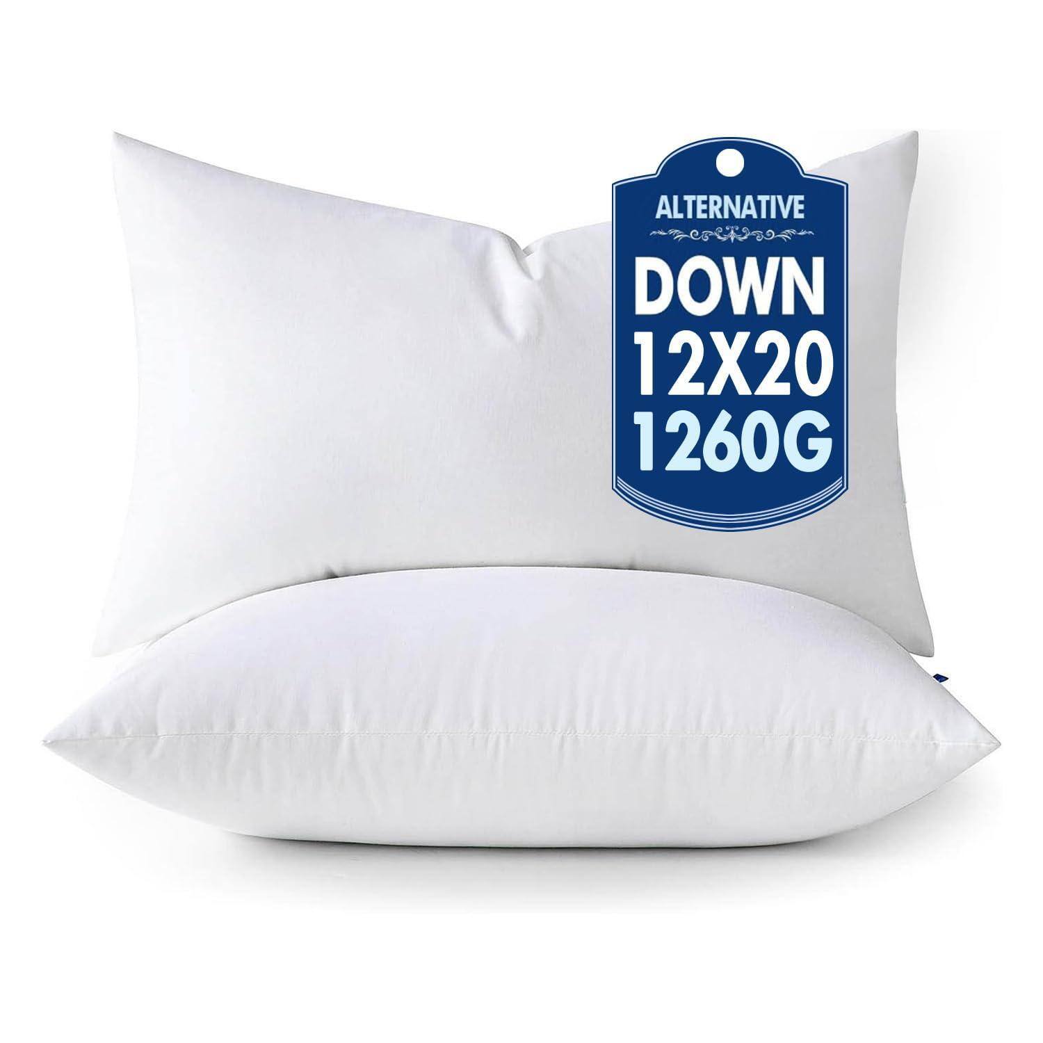 Paradigms Interiors Down Alternative Pillow Inserts Euro Throw Pillows ...