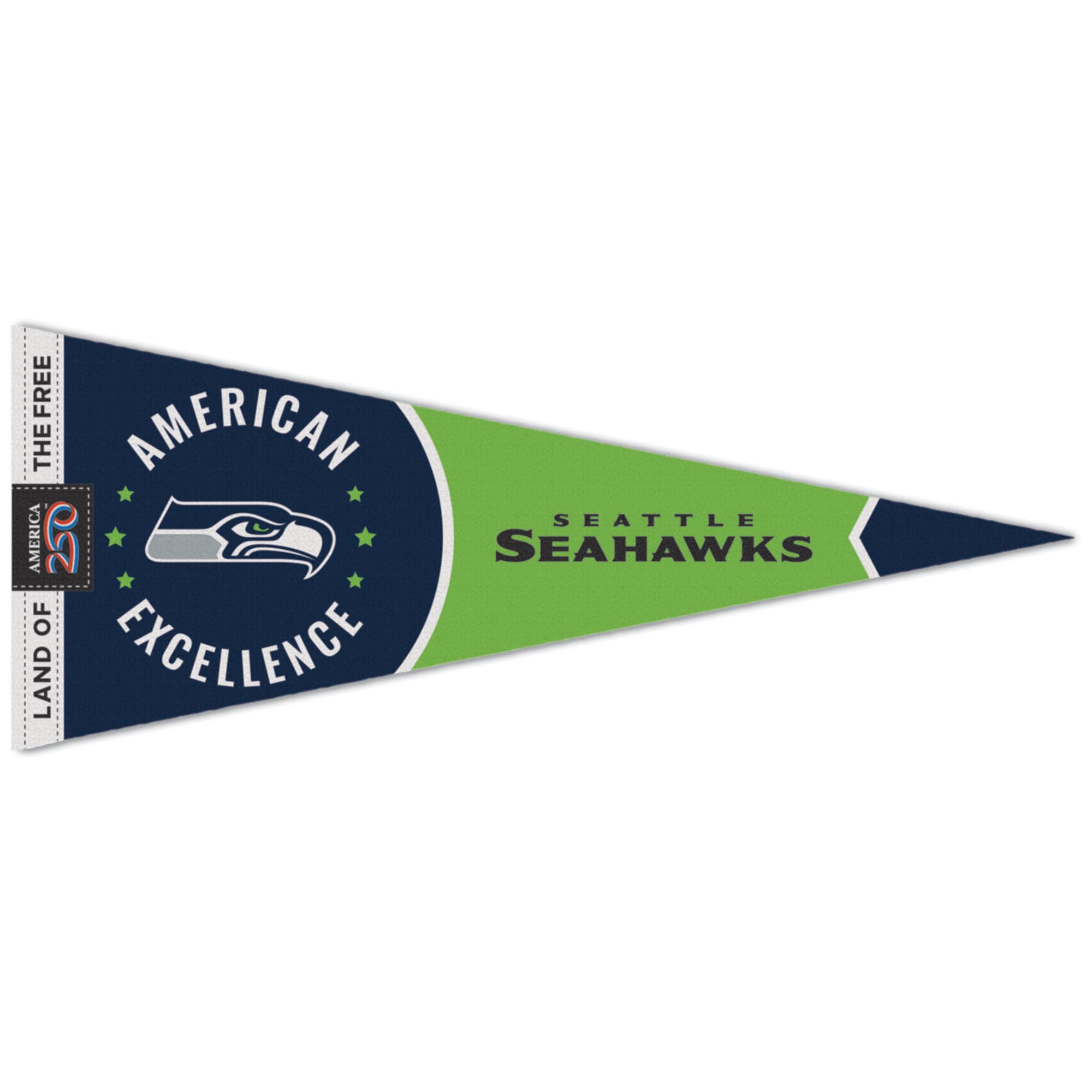 WinCraft Seattle Seahawks 12" x 30" America 250 Premium Pennant ...