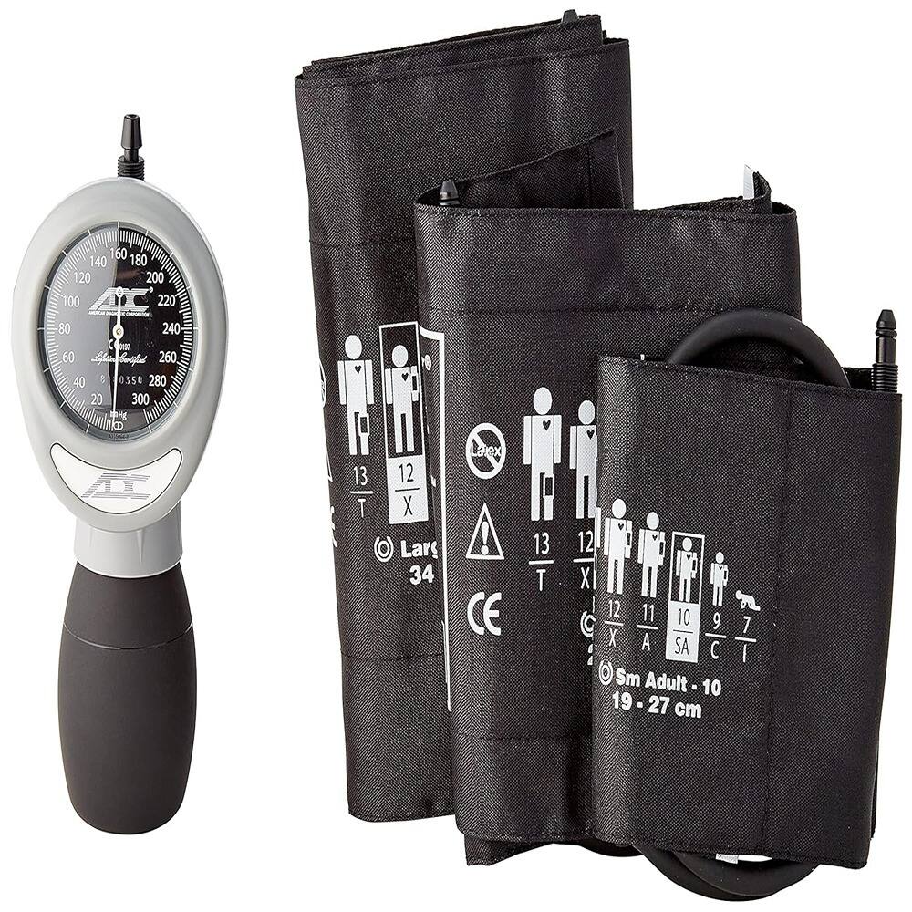 RTMB Multikuf 731 Blood Pressure Kit with 3 Cuffs (19–50 cm), Portable ...